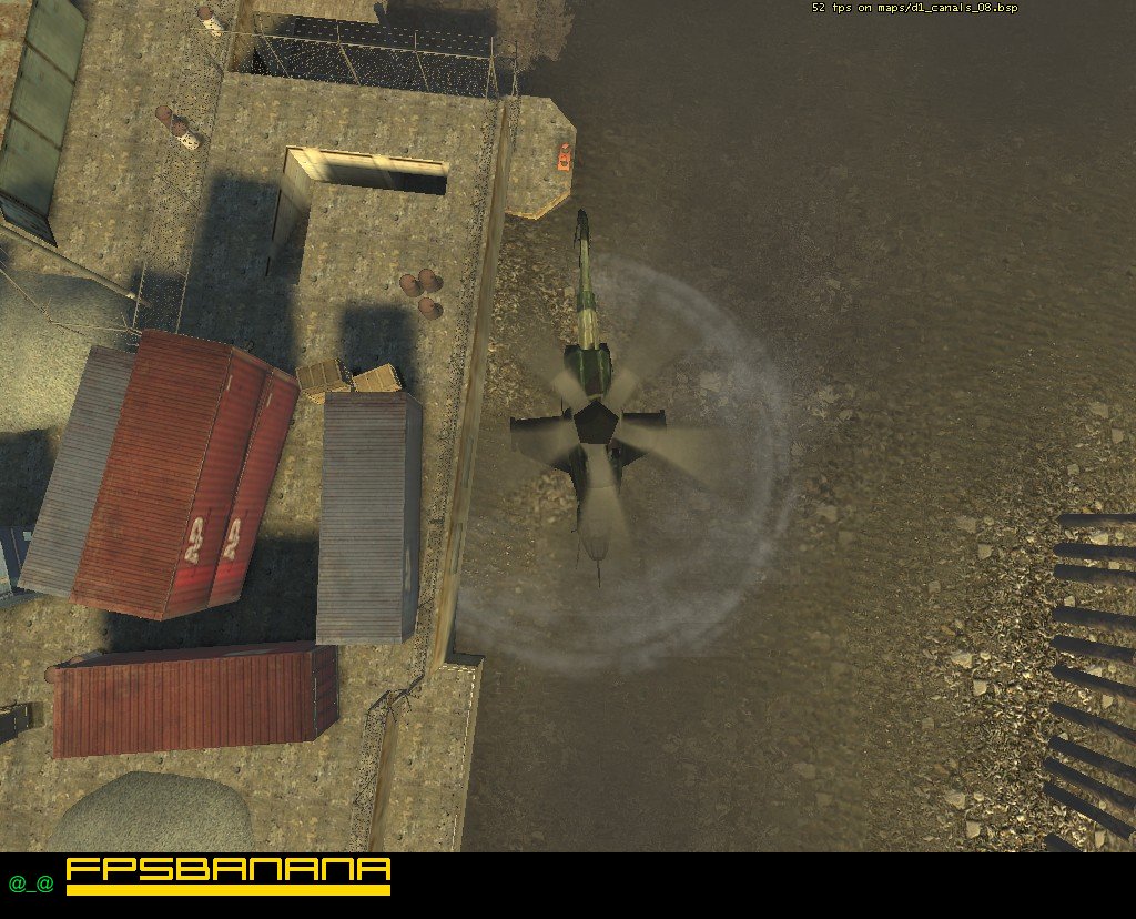 Camo Helicopter [Half-Life 2] [Mods]