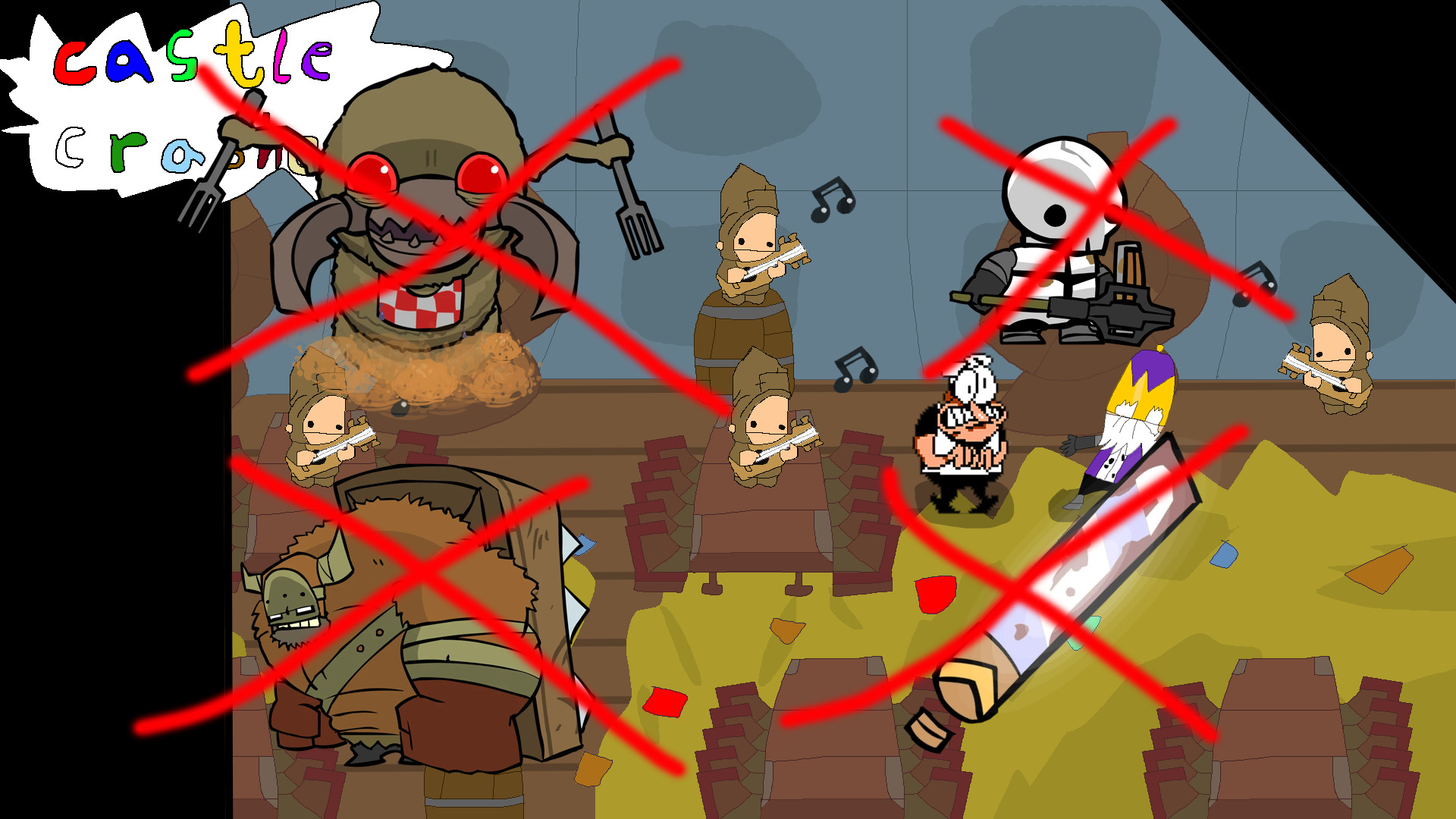 Castle crashers battle the air! Mod for Castle Crashers (Remastered ...