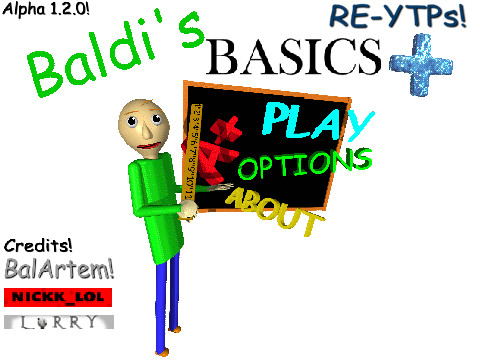 Baldi Basics Plus RE-YTPs! Mod for Baldi's Basics | Baldi Mods