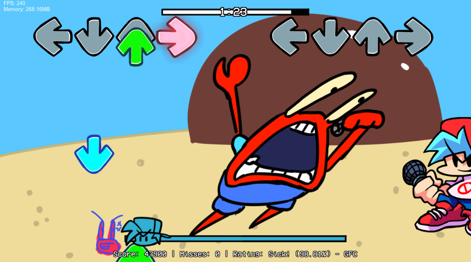 SPONGEBOB NIGHT GOOFIN' Mod for Friday Night Funkin' | FNF Mods