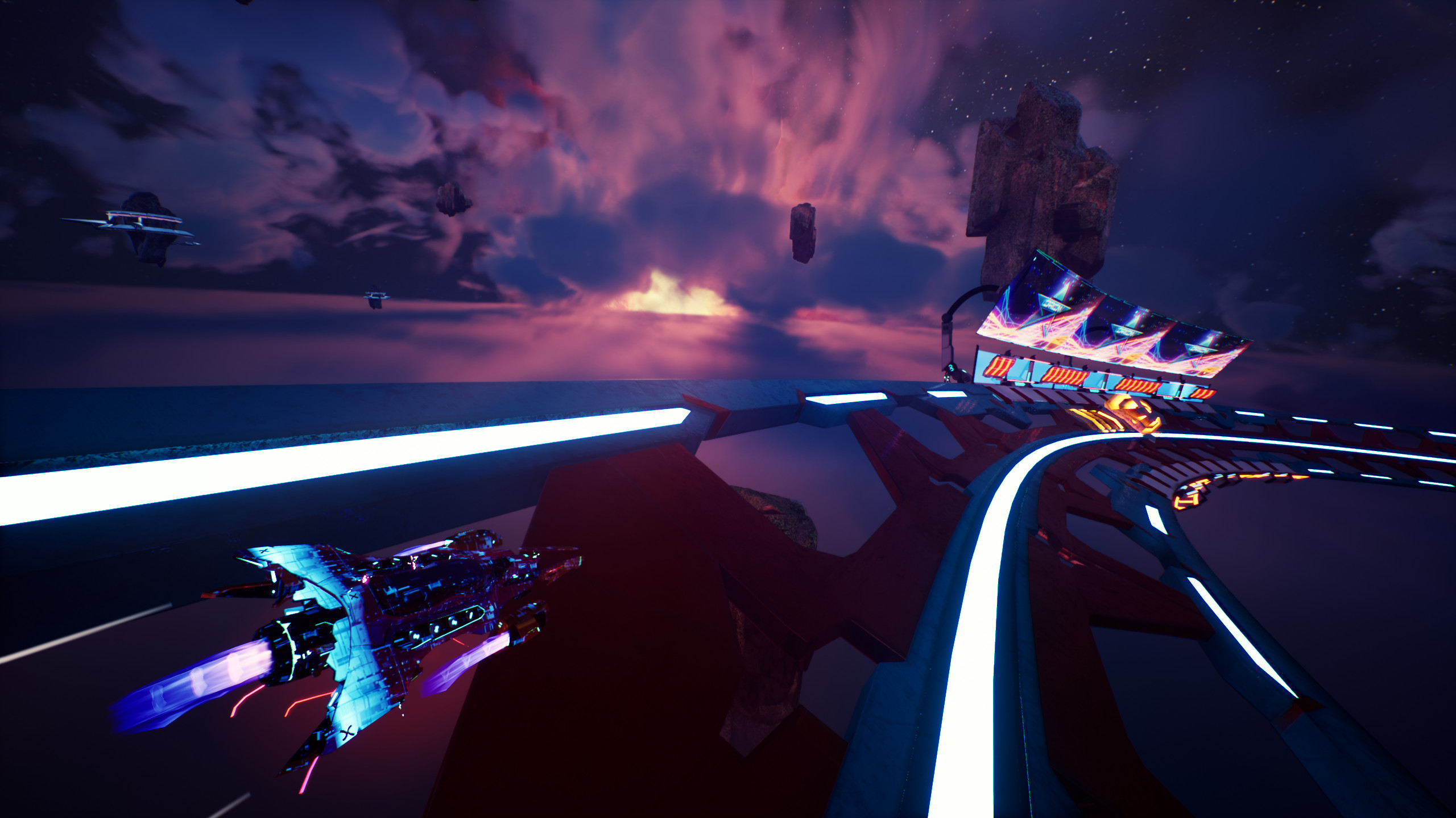 Night Ocean Mod for Redout 2 | R2 Mods