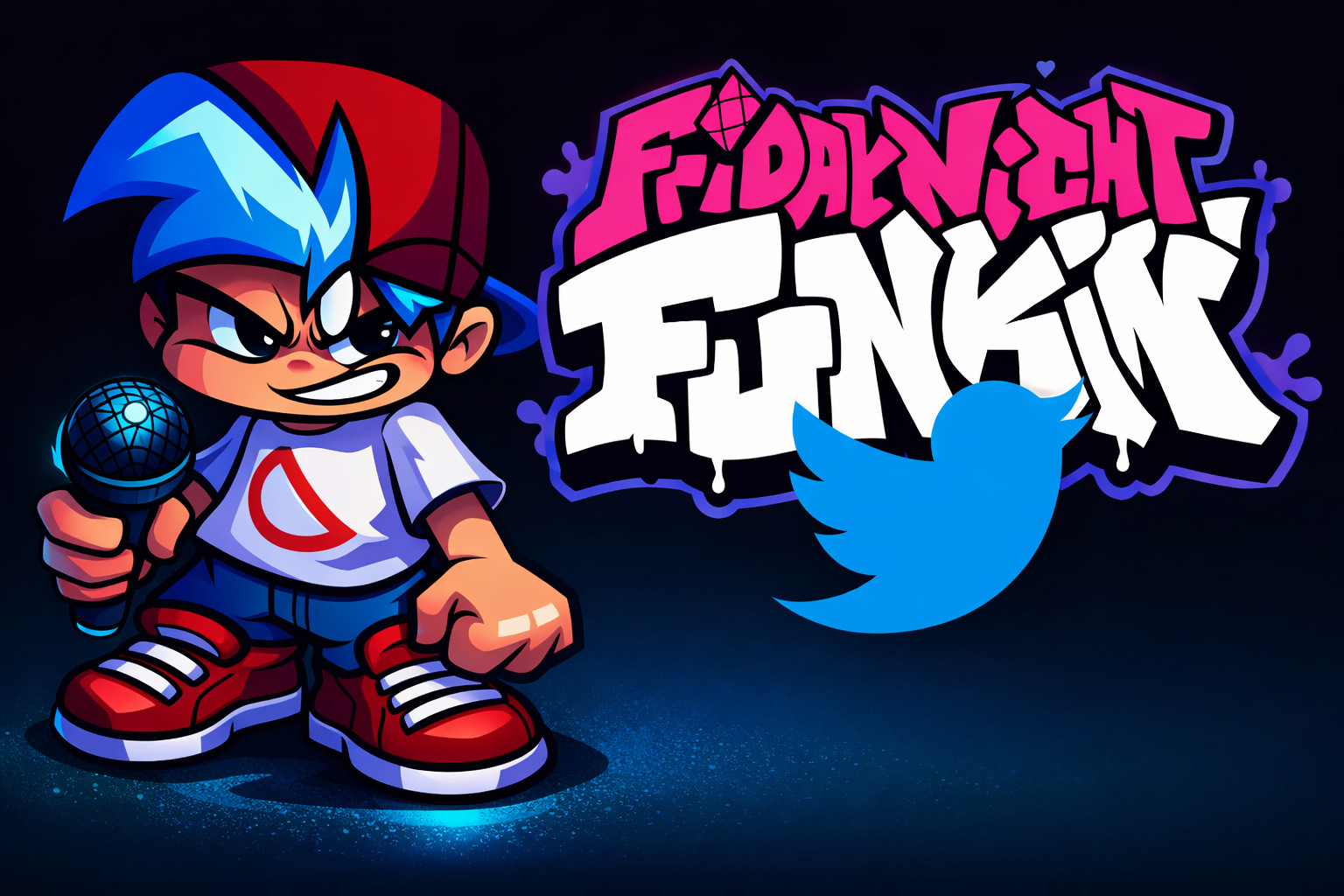 Tweet Engine Mod for Friday Night Funkin' | FNF Mods