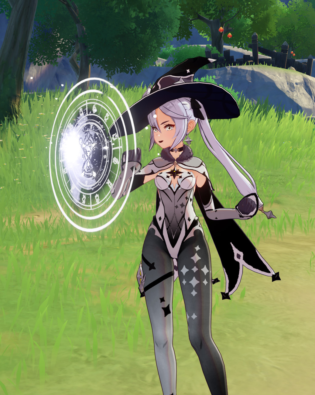 Mona Fateless - Recolor overhaul Mod for Genshin Impact | GI Mods