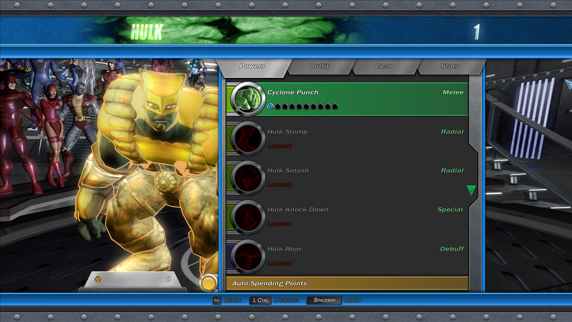 Incredible Hulk Custom Psi-Armor Mod for Marvel: Ultimate Alliance ...