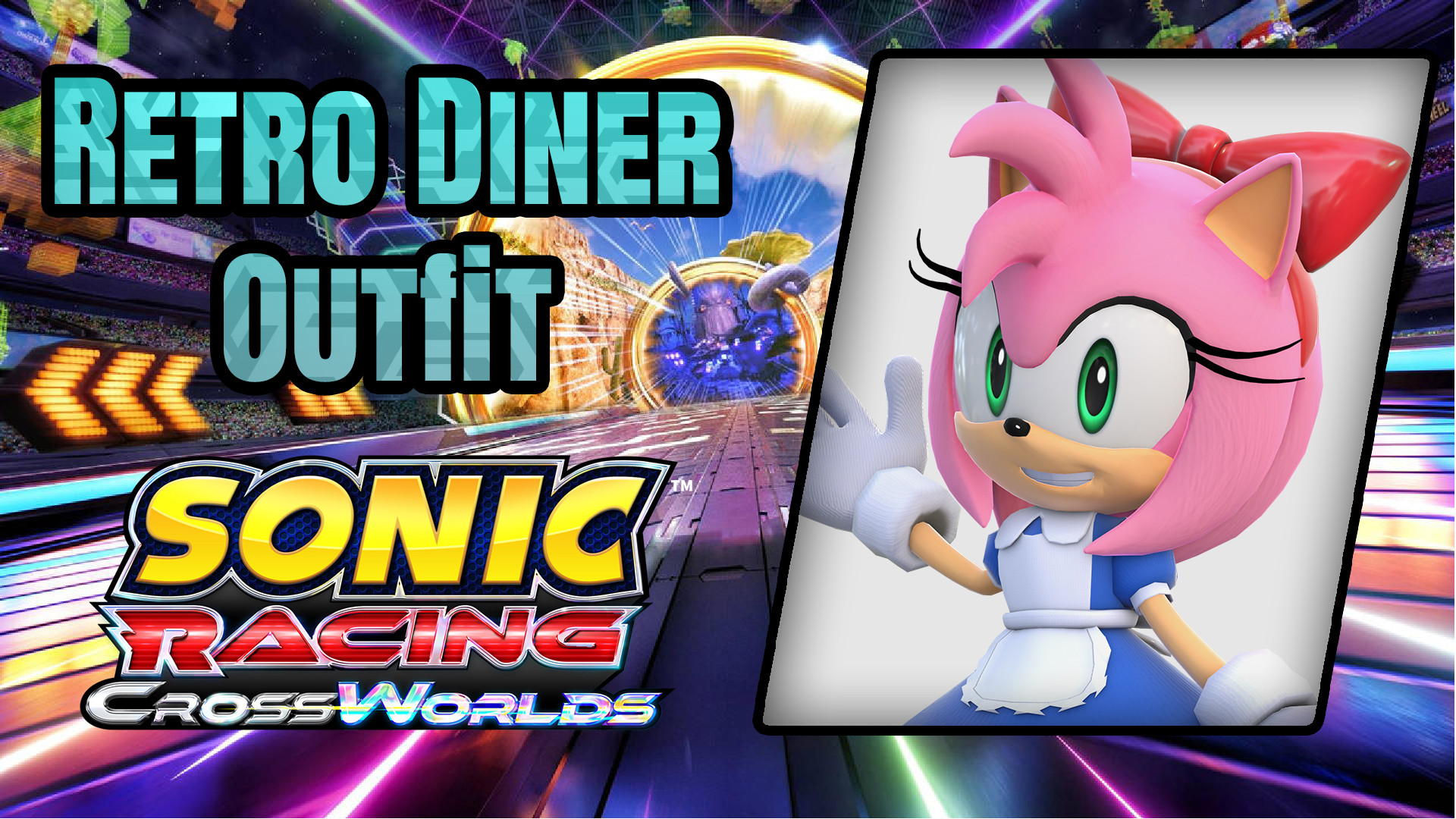 Retro Dinner Outfit Mod for Sonic Racing: CrossWorlds | SR:CW Mods