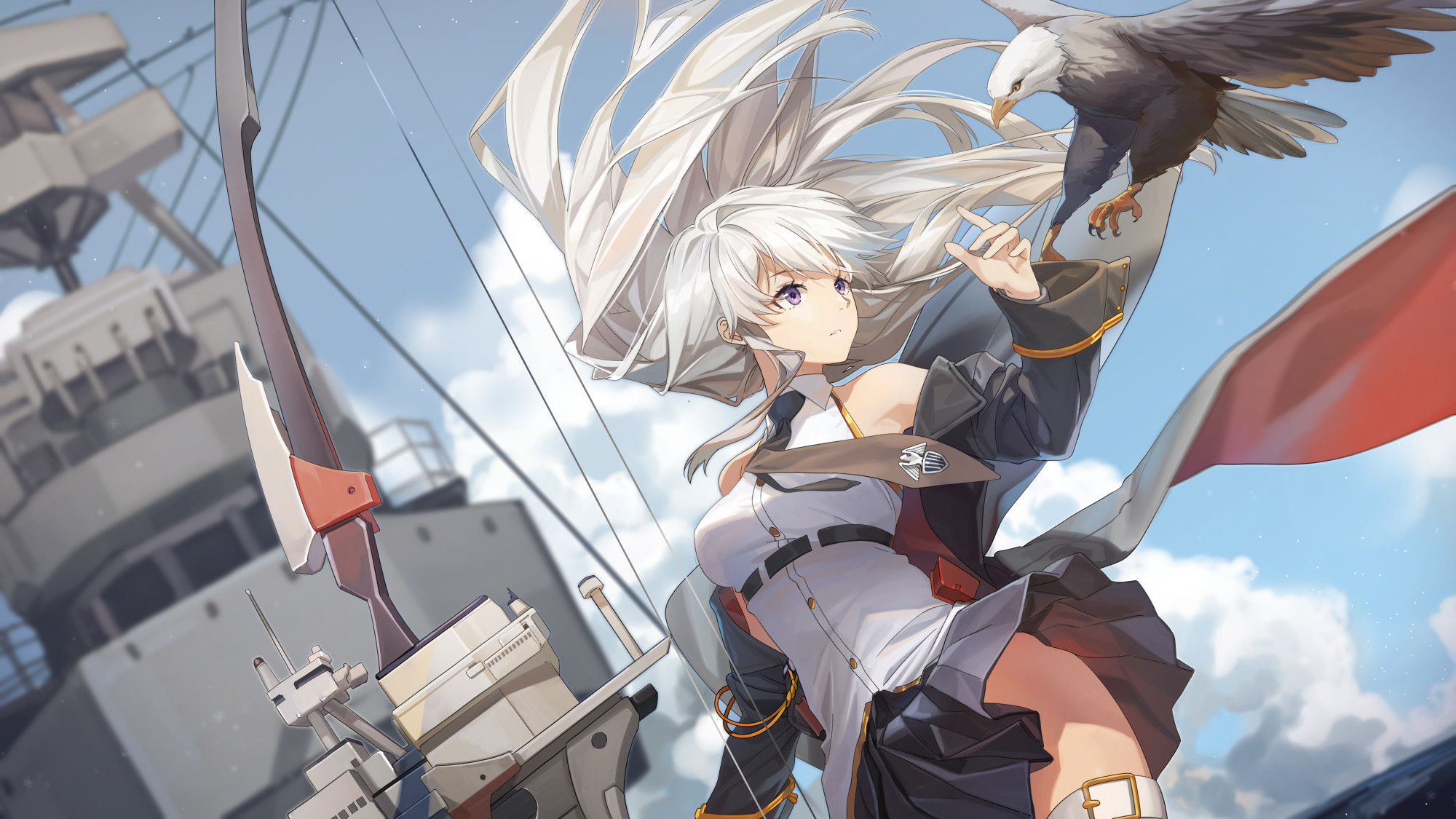 Azur Lane Enterprise menu background Mod for Team Fortress 2 | TF2 Mods