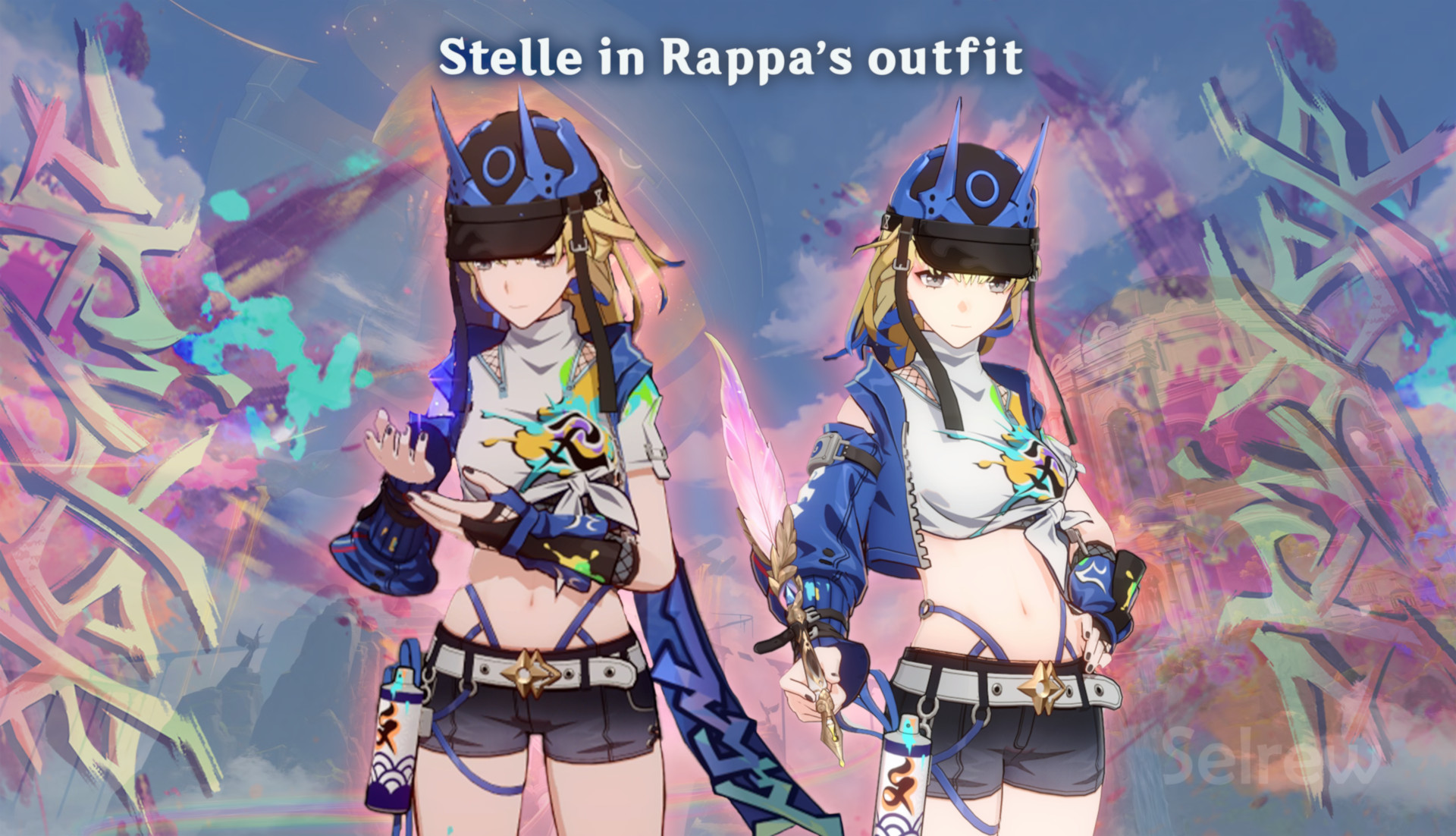 Stelle Rappa Cosplay Mod for Honkai Star Rail | HSR Mods
