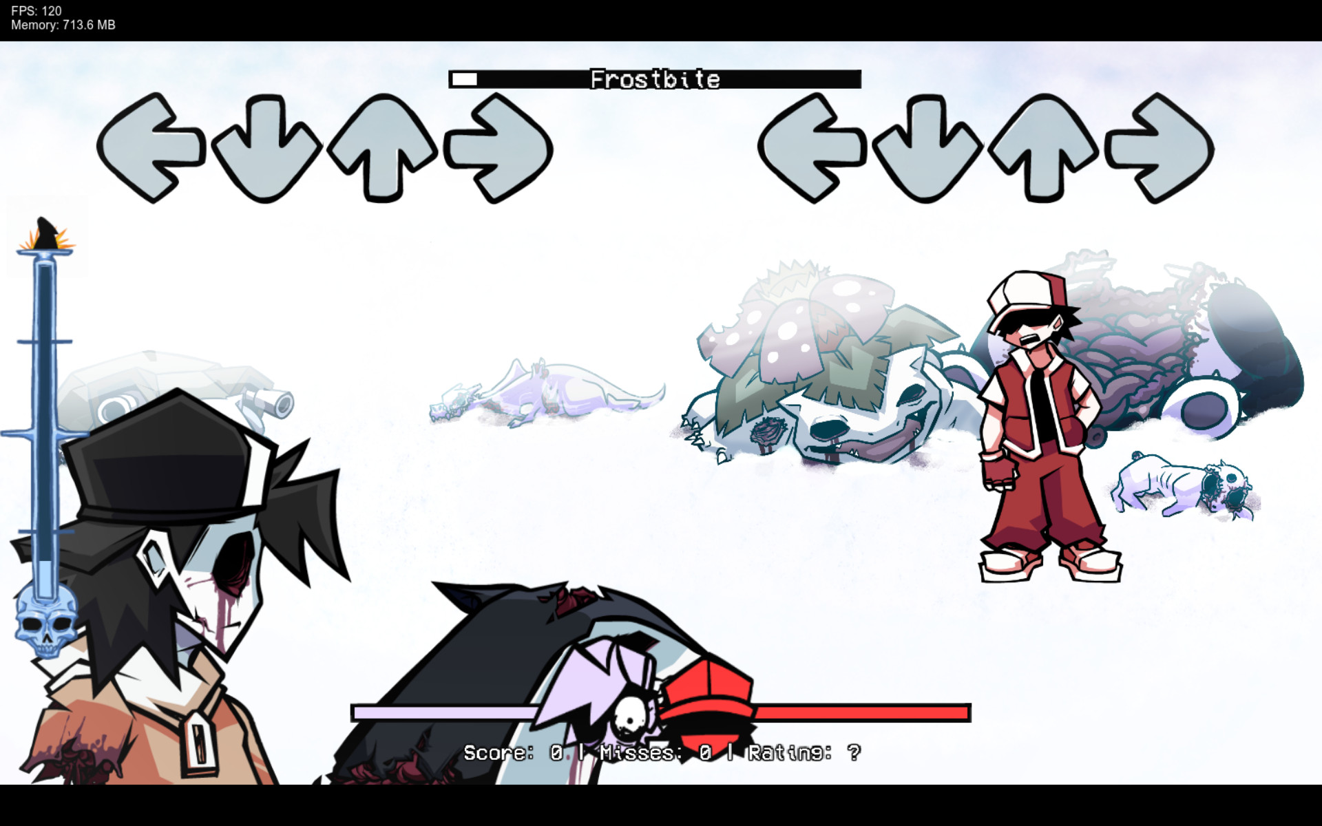 Frostbite v2 revival Mod for Friday Night Funkin' | FNF Mods