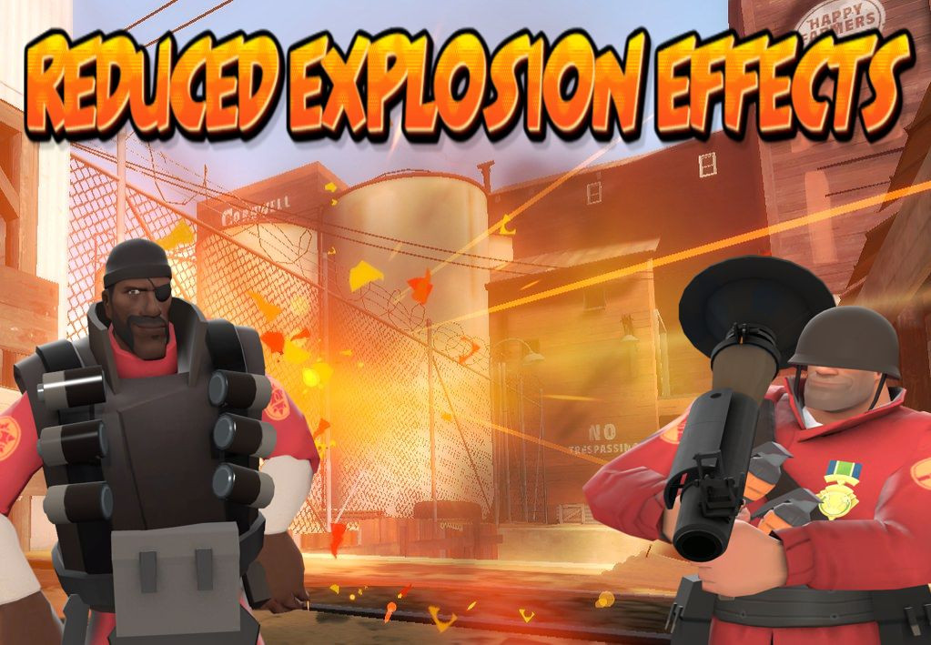 Reduced Explosion Effects Mod for Team Fortress 2 | TF2 Mods