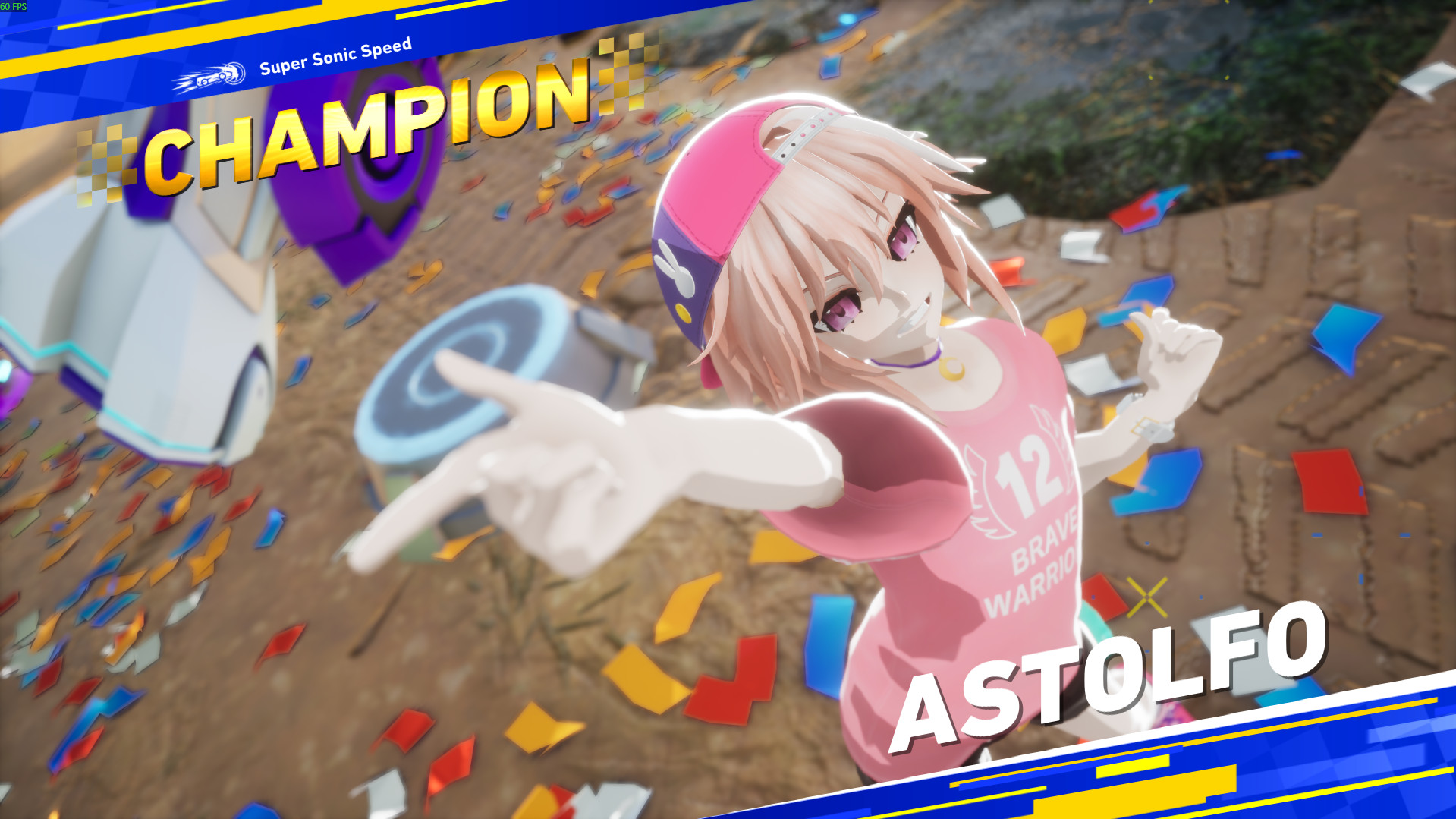 Candy Pink Astolfo (Fate/EXTELLA Link) Mod for Sonic Racing ...