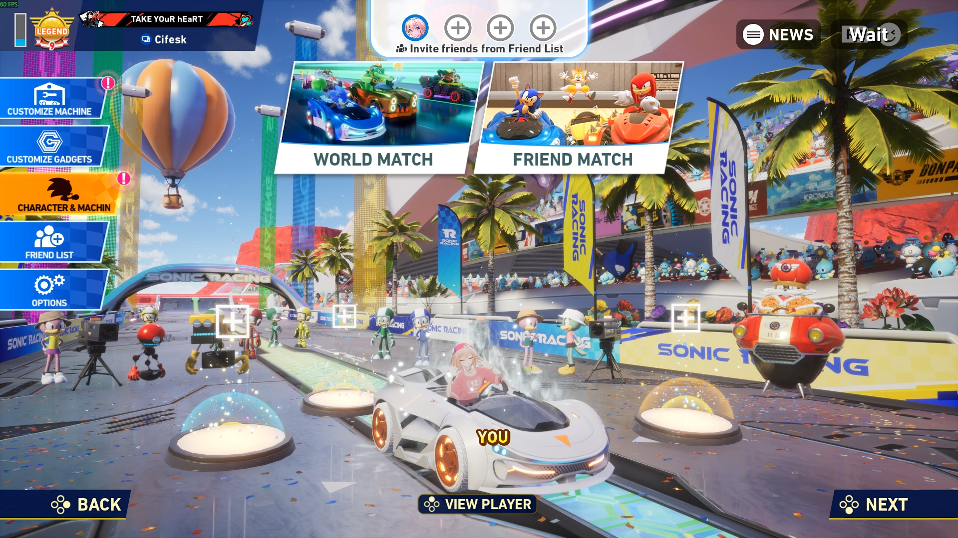 Candy Pink Astolfo (Fate/EXTELLA Link) Mod for Sonic Racing ...