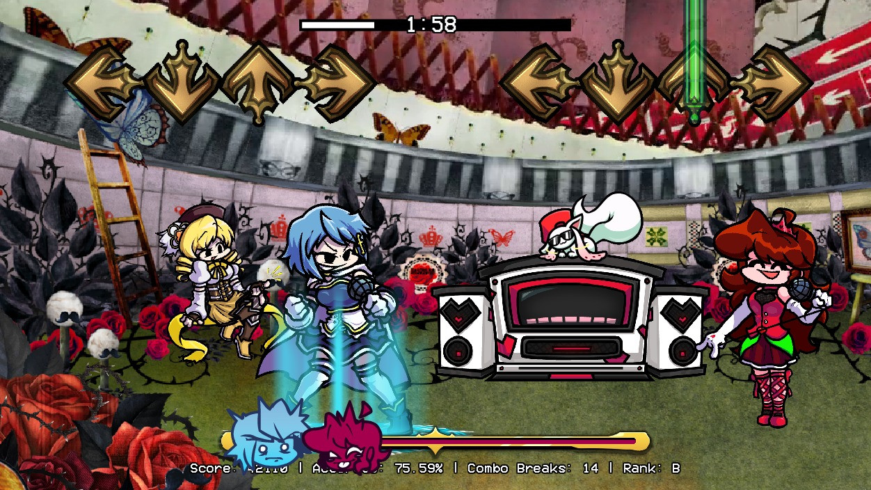 A Magical Friday Night: Vs Holy Quintet PE Port Mod for Friday Night ...
