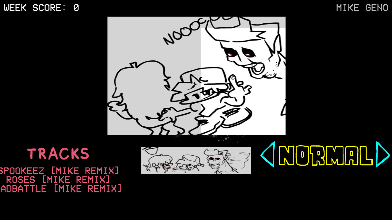 Mike Geno Remixes PLAYABLE Mod for Friday Night Funkin' | FNF Mods