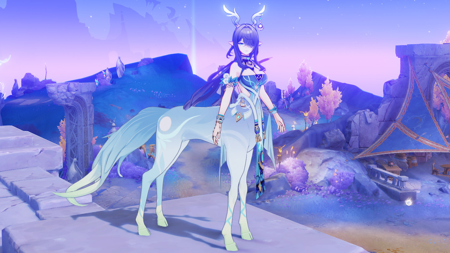 Frostmoon Deer Lauma Mod for Genshin Impact | GI Mods