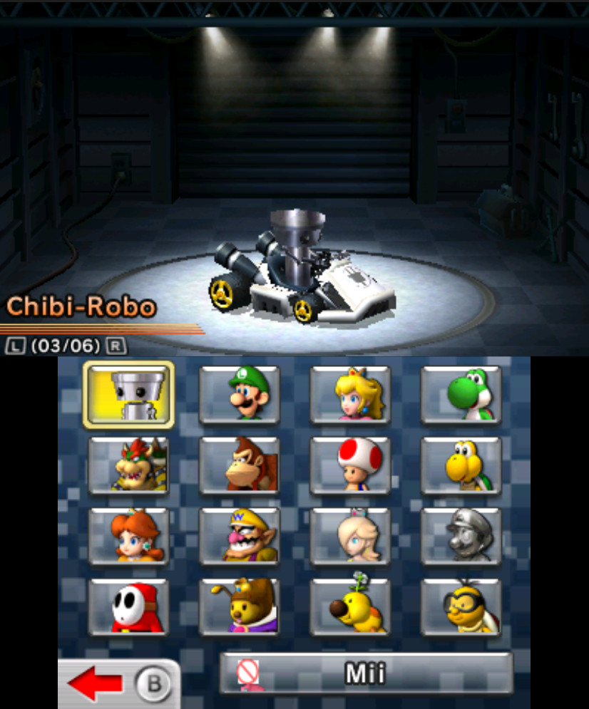 Chibi-Robo | Custom Character Mod for Mario Kart 7 | MK7 Mods
