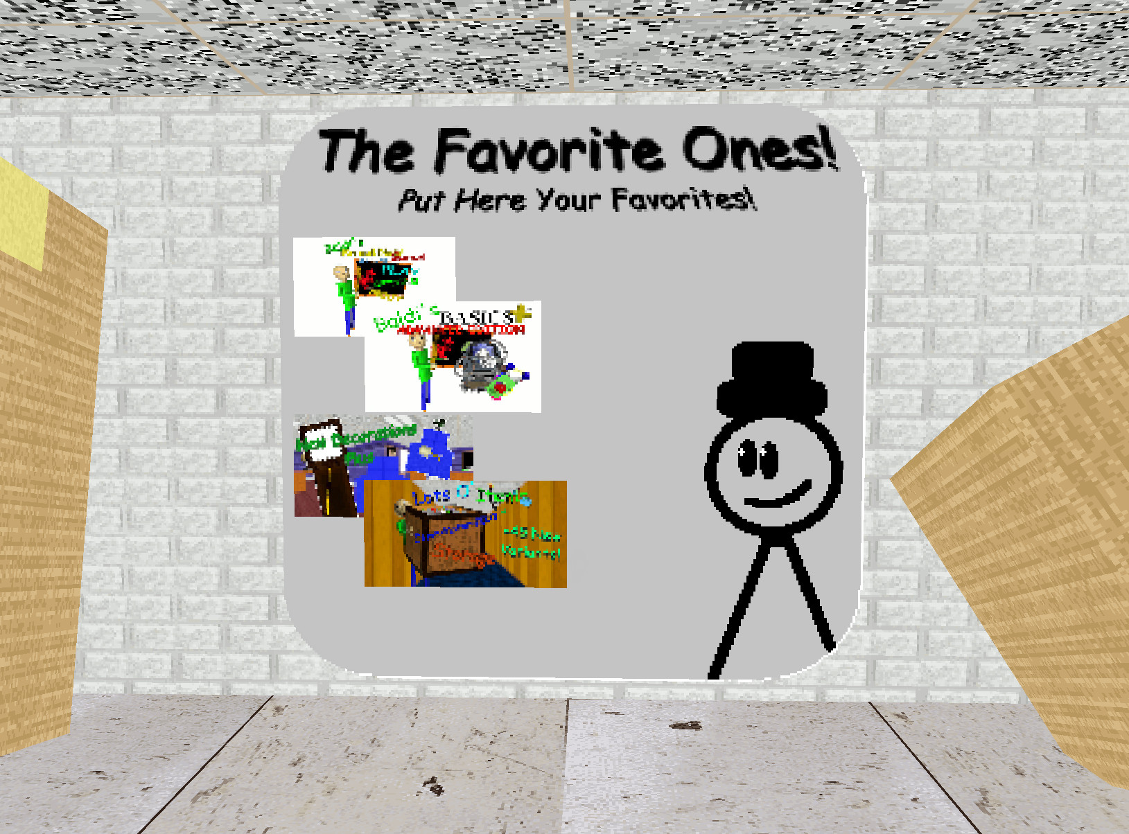 The Cool Schoolhouse (FLOOR 1 DEMO!) Mod for Baldi's Basics | Baldi Mods