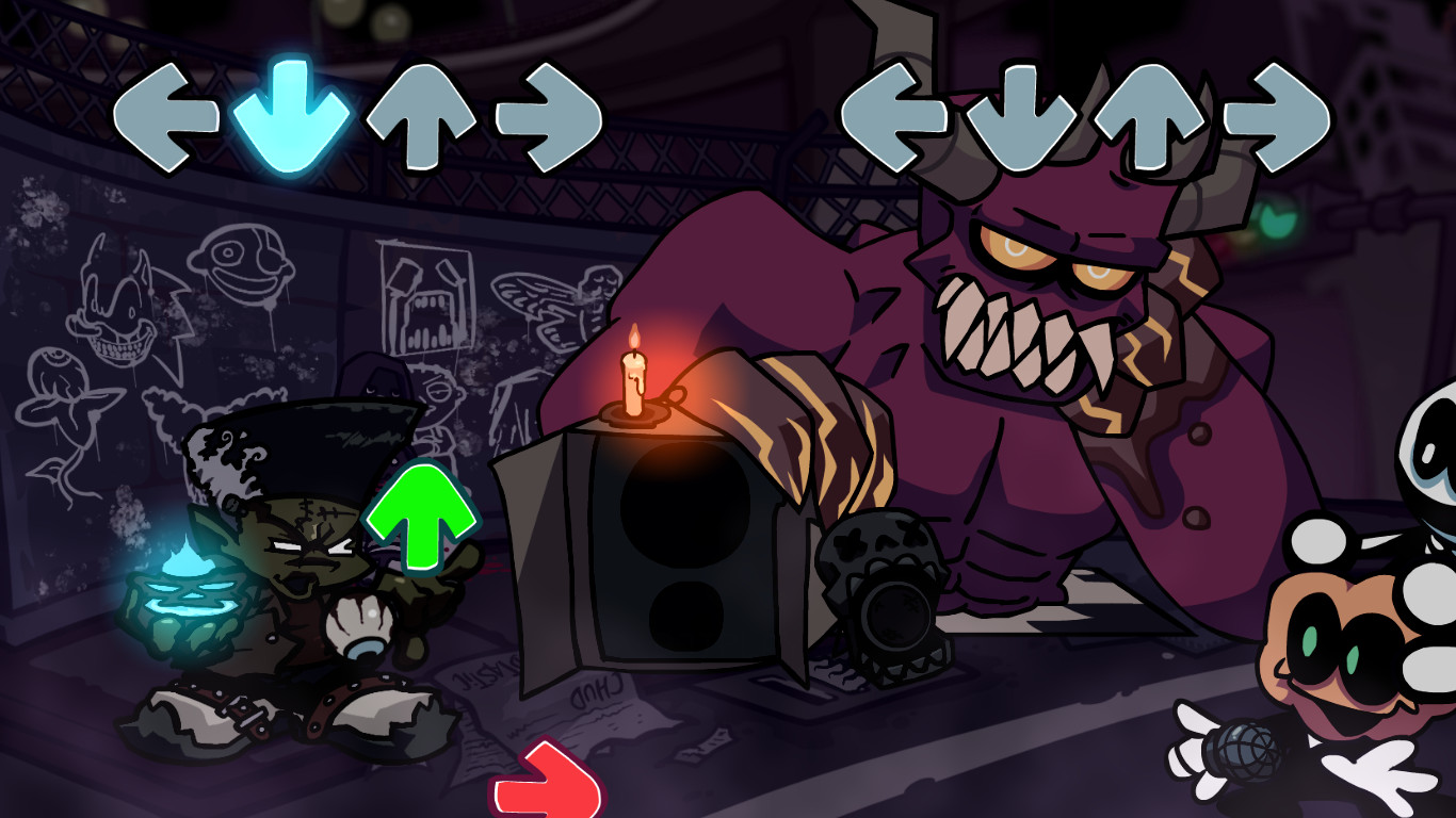 [P-Slice] FNF: SPOOKY MIX Mod for Friday Night Funkin' | FNF Mods