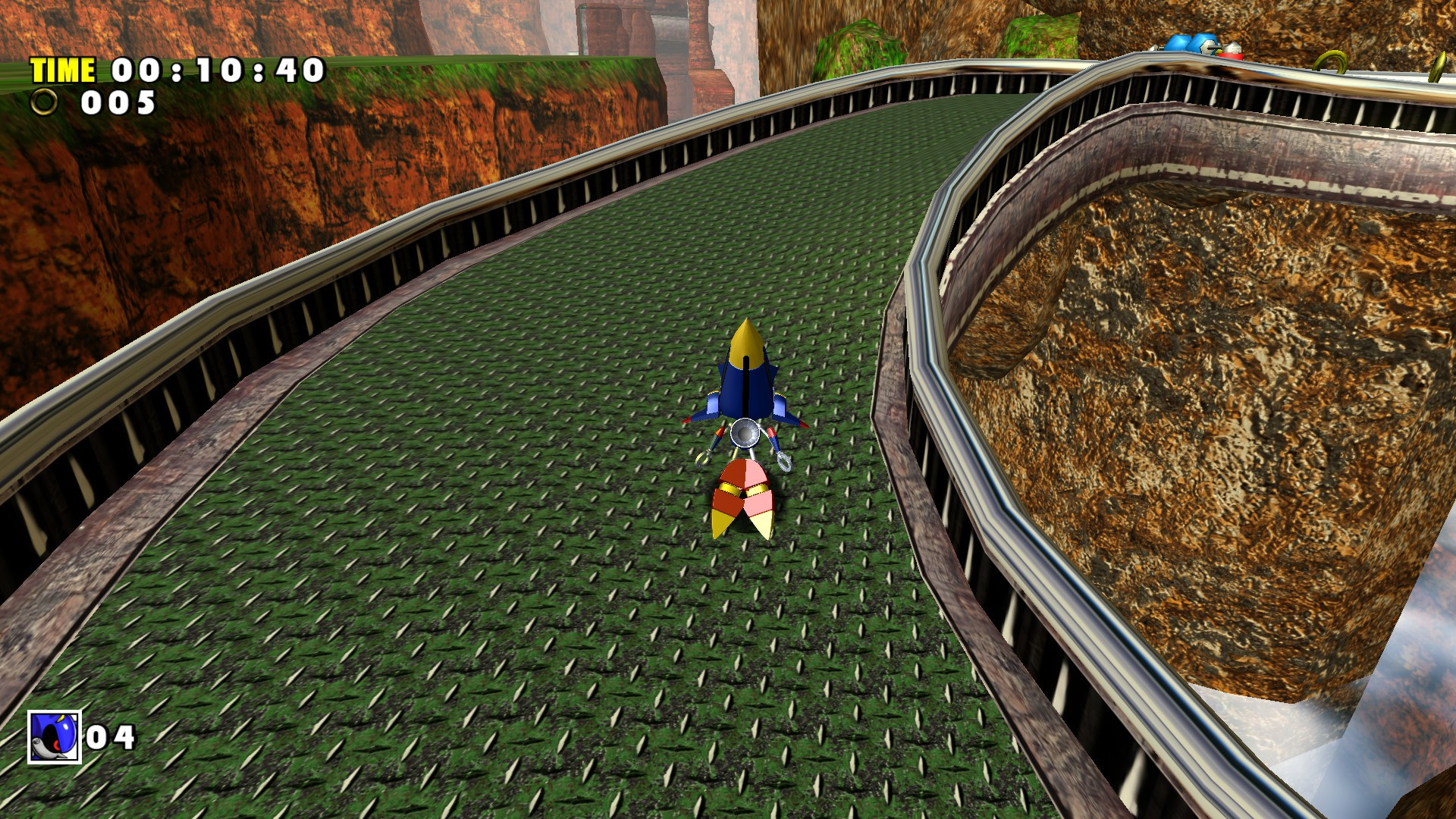 Rocket Metal sonic Mod for Sonic Adventure DX | SADX Mods