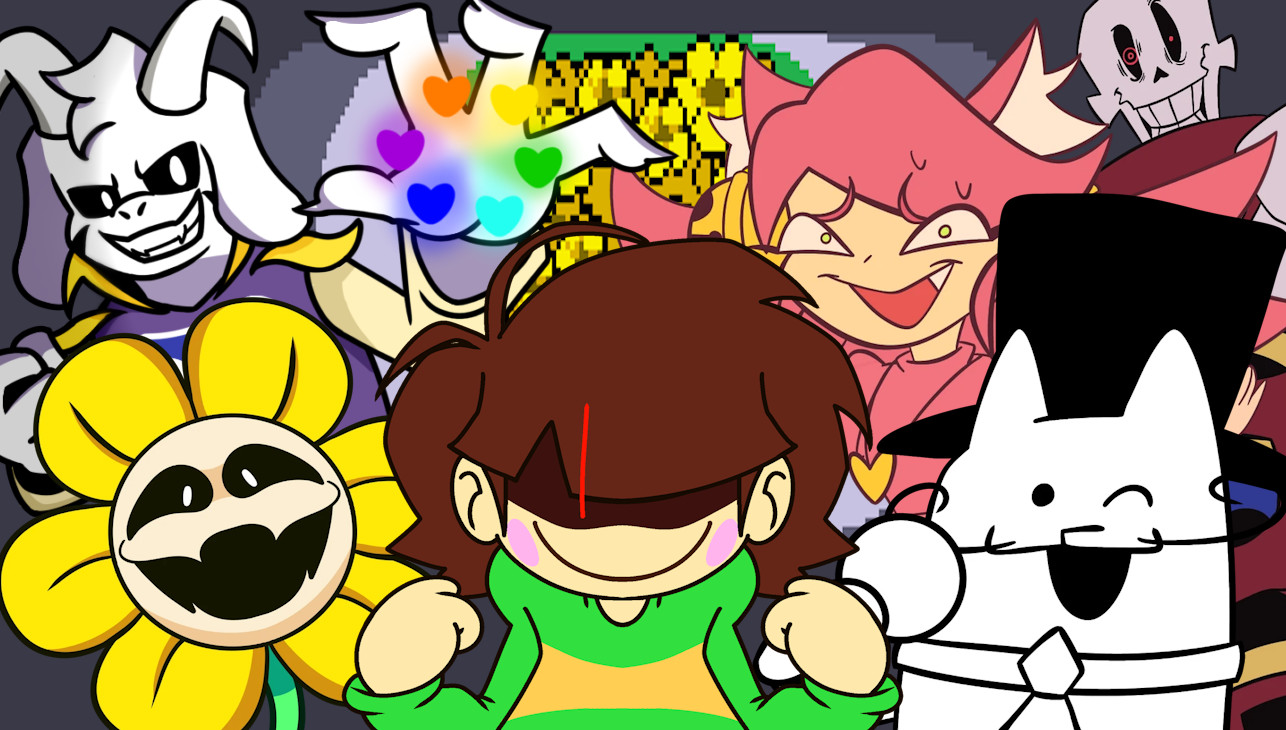FNF Undertale Mix Manti's Fancharts Mod for Friday Night Funkin' | FNF Mods