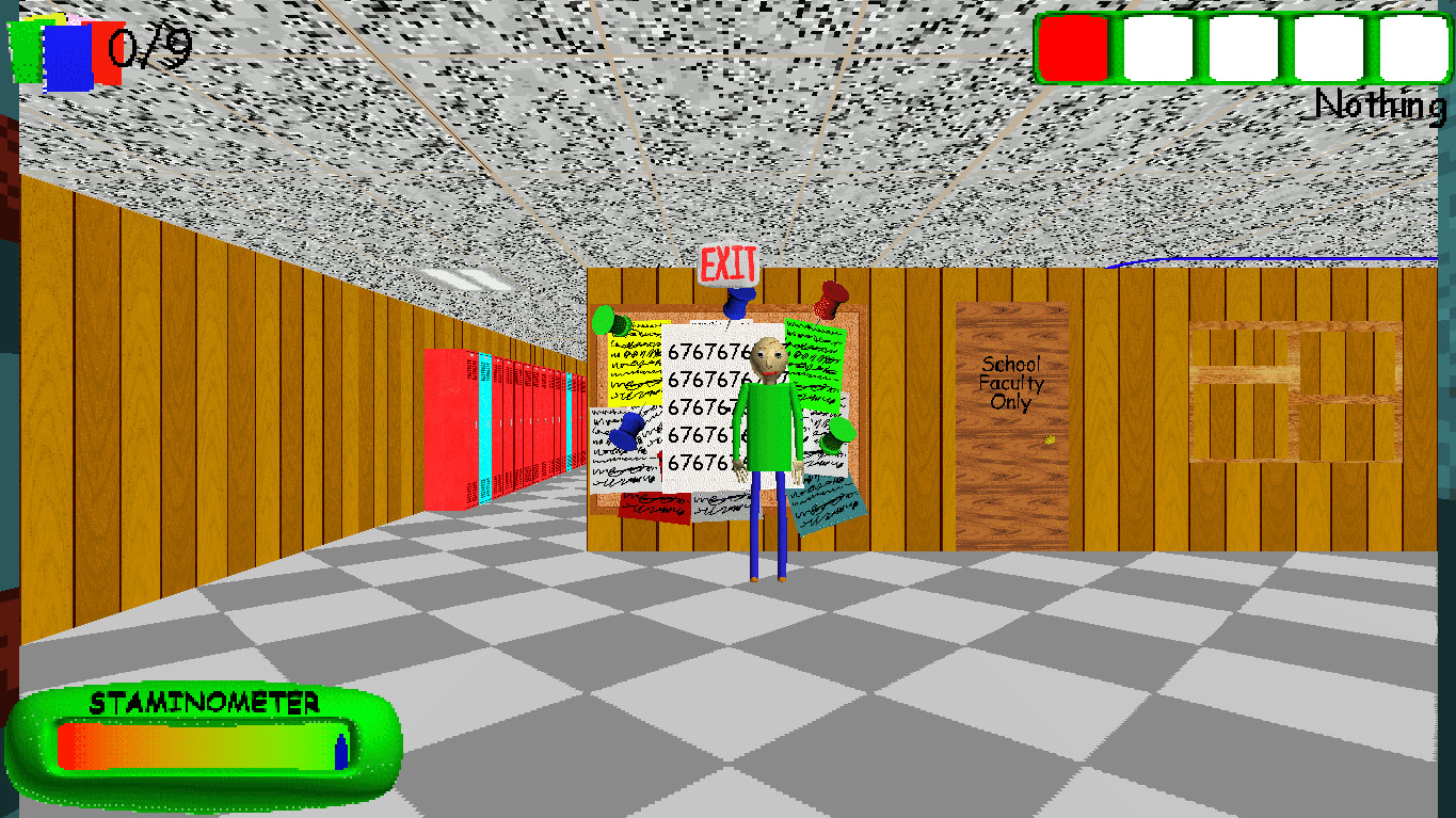 Funny 67 Shaped Level! Mod for Baldi's Basics | Baldi Mods