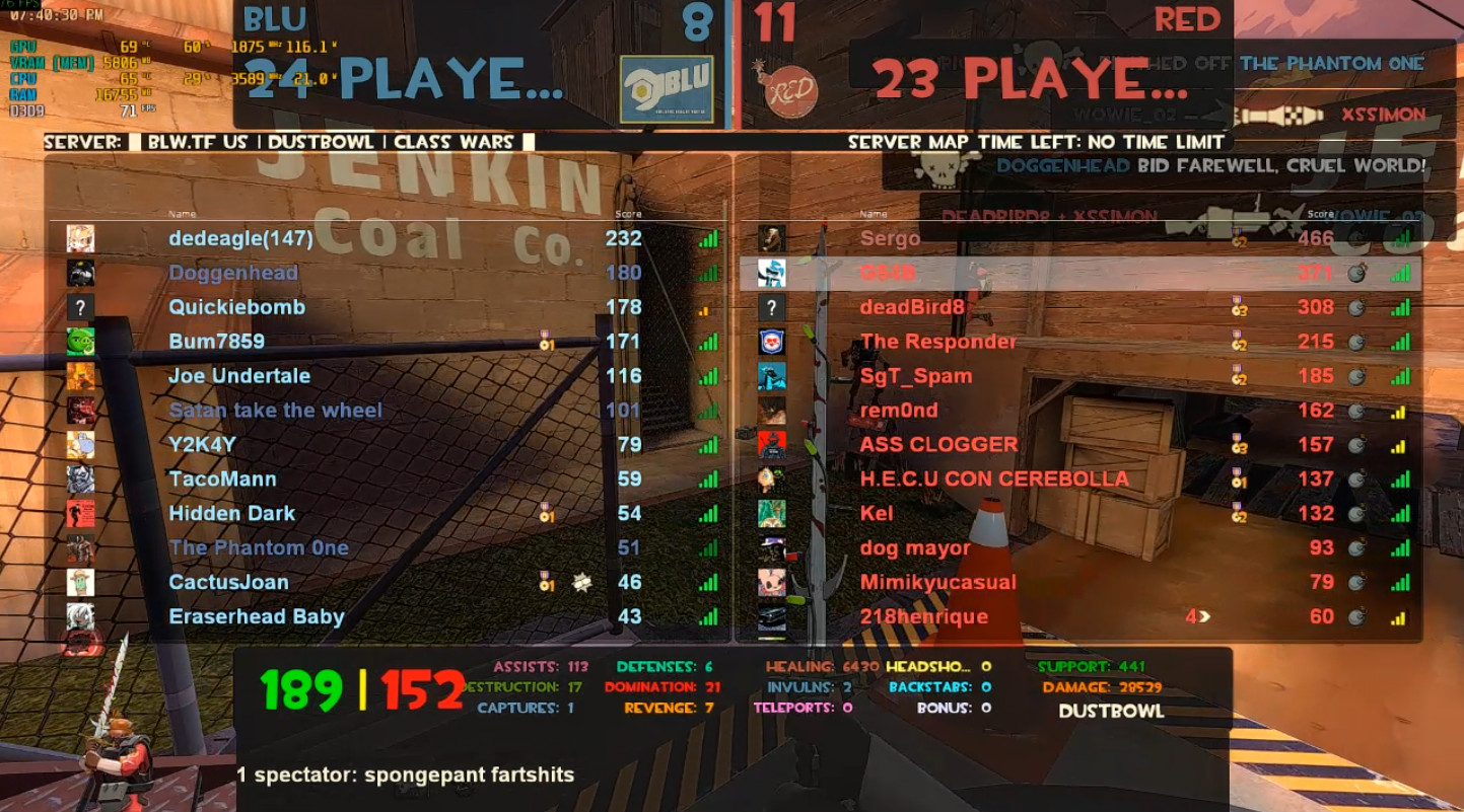 MODDED CriticalflawHUD Big Font and Larger look Mod for Team Fortress 2 ...
