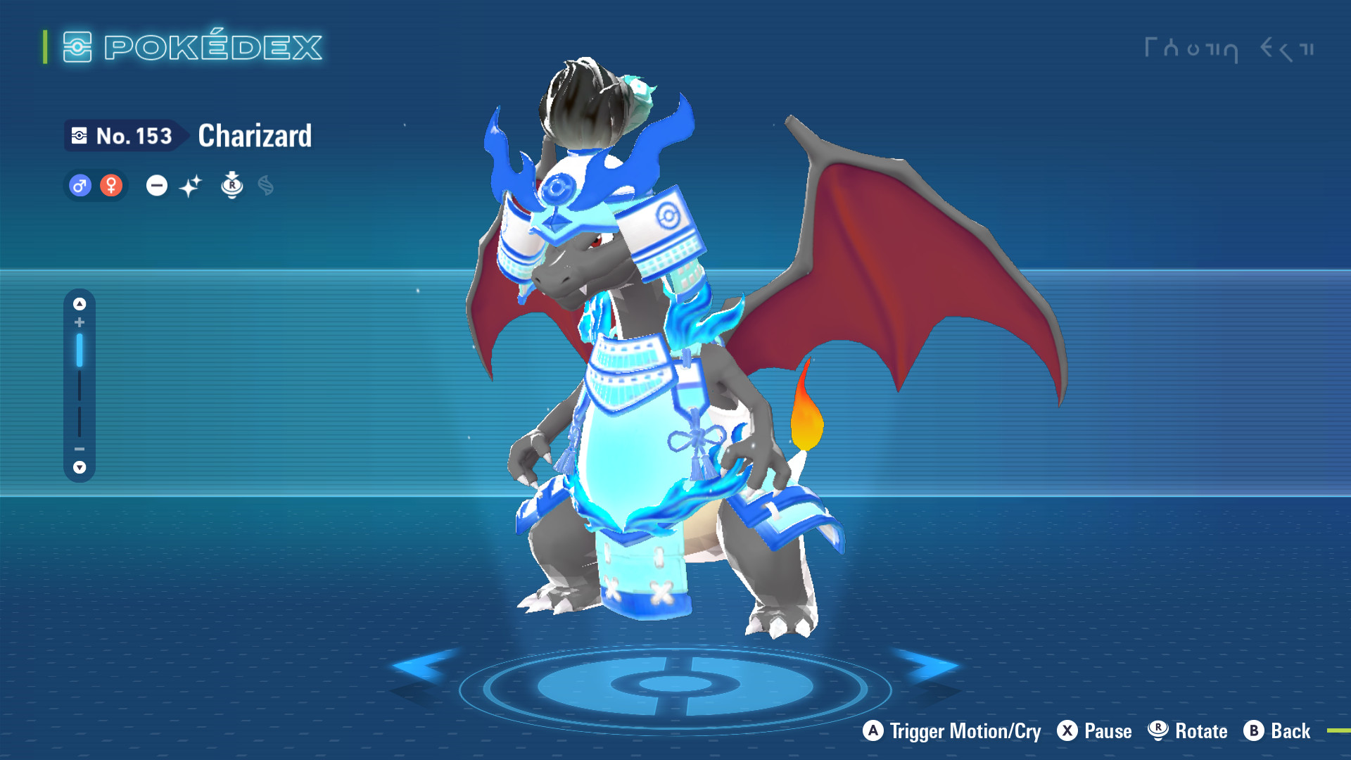 Armor Style Charizard Mod for Pokémon Legends: Z-A | Pokemon ZA Mods