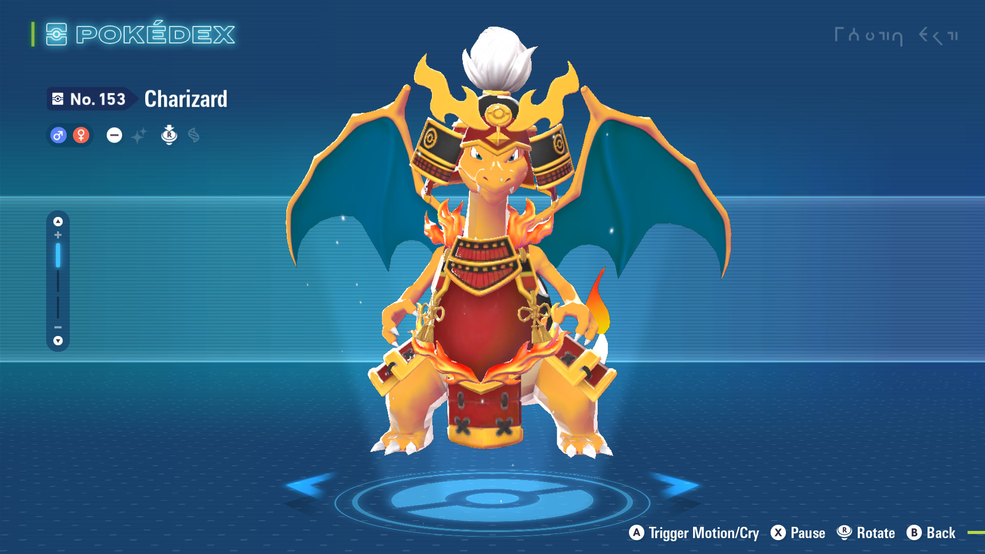 Armor Style Charizard Mod for Pokémon Legends: Z-A | Pokemon ZA Mods