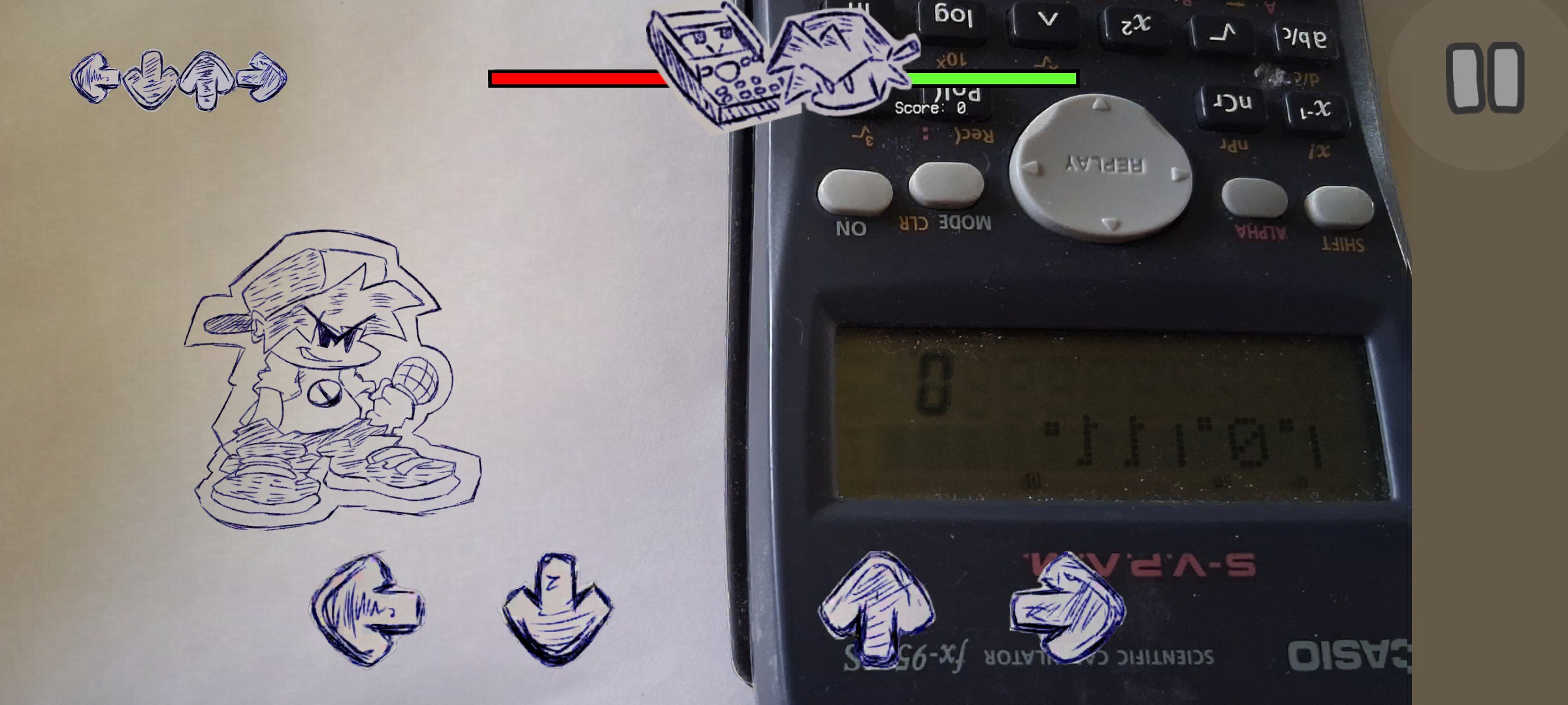 VS Calculator ONE SHOT V-Slice Port Mod for Friday Night Funkin' | FNF Mods