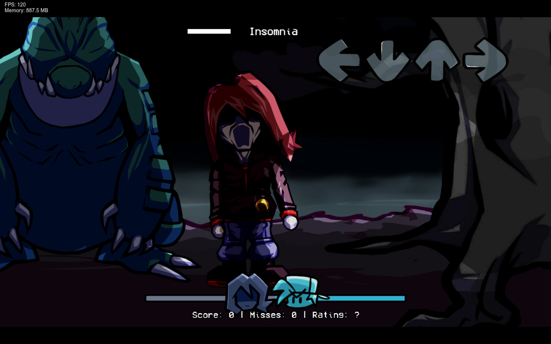 Insomnia v2 Mod for Friday Night Funkin' | FNF Mods
