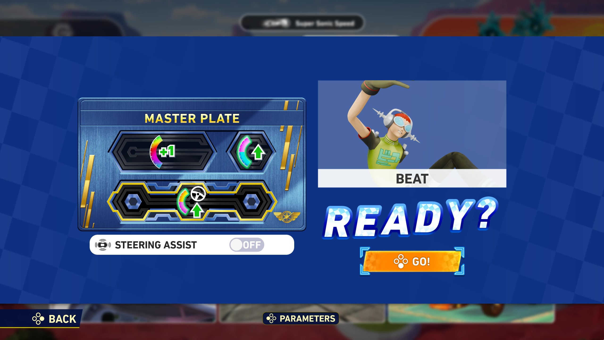 Beat (SASASR) Mod for Sonic Racing: CrossWorlds | SR:CW Mods