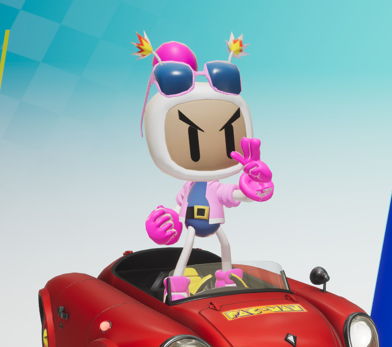 "Riders" Bomberman Mod for Sonic Racing: CrossWorlds | SR:CW Mods