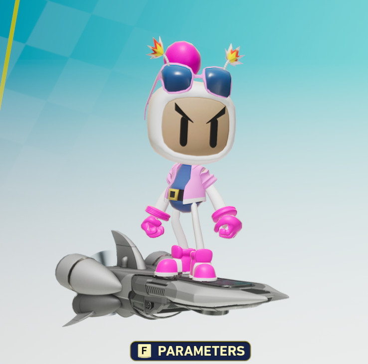 "Riders" Bomberman Mod for Sonic Racing: CrossWorlds | SR:CW Mods