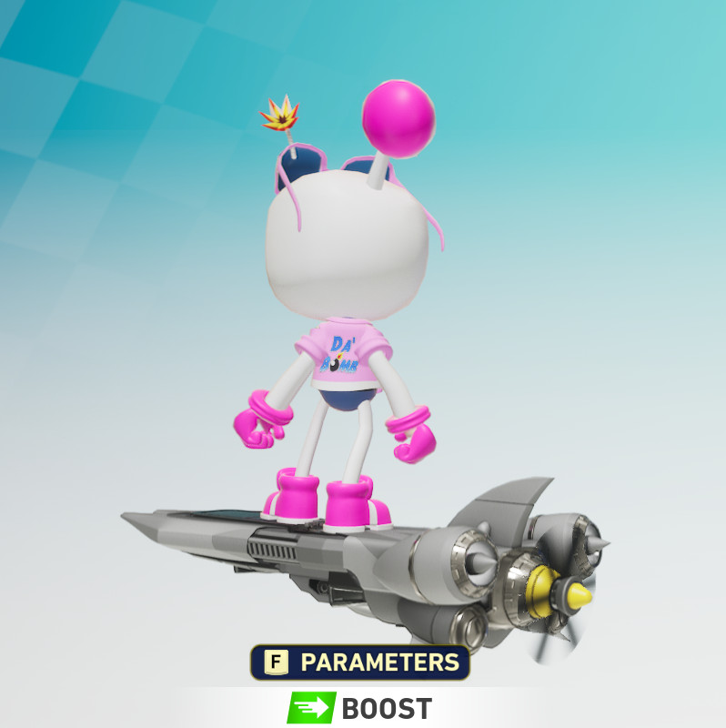 "Riders" Bomberman Mod for Sonic Racing: CrossWorlds | SR:CW Mods