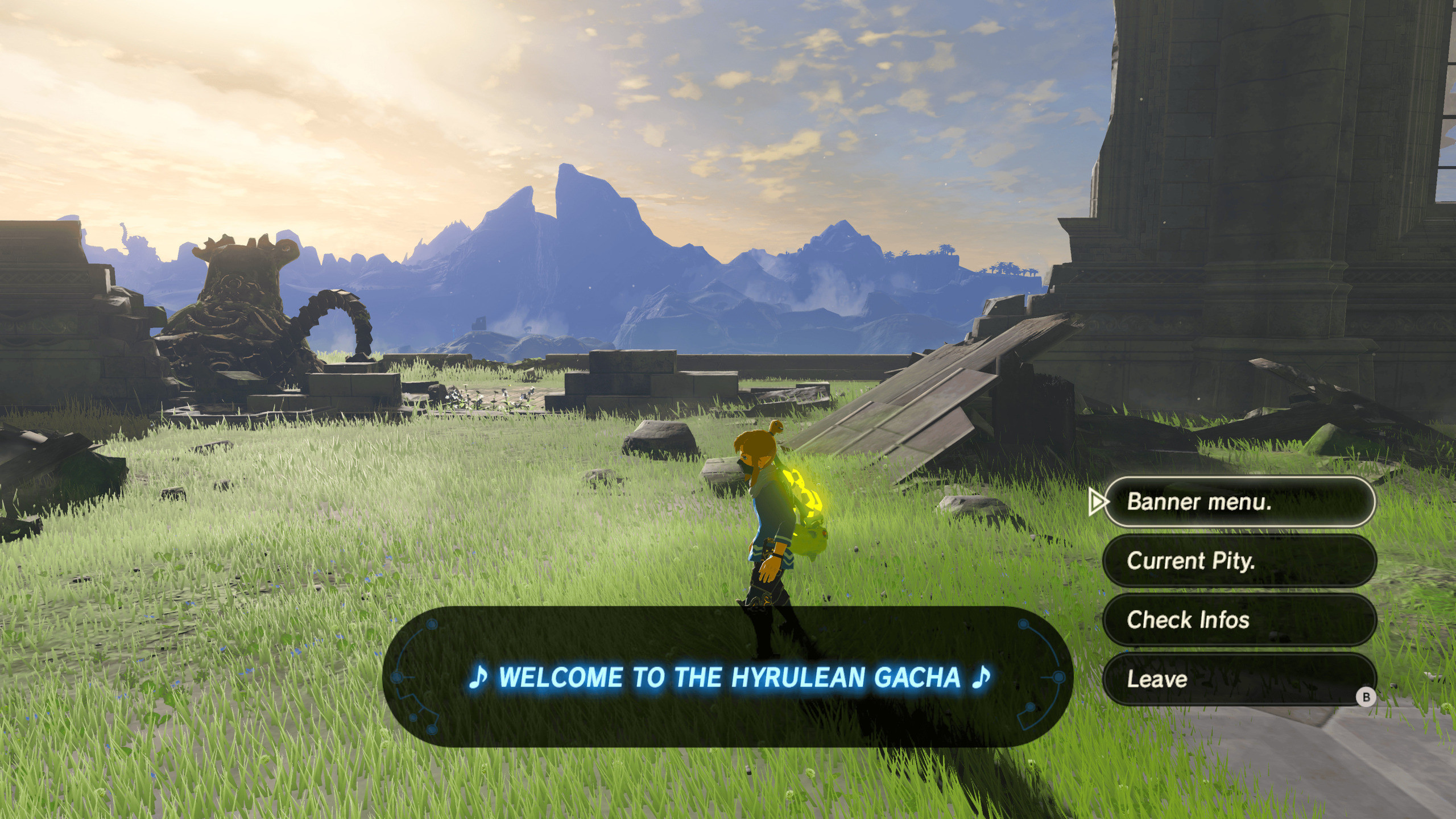 Hyrulean Gacha Mod for The Legend of Zelda: Breath of the Wild (WiiU ...