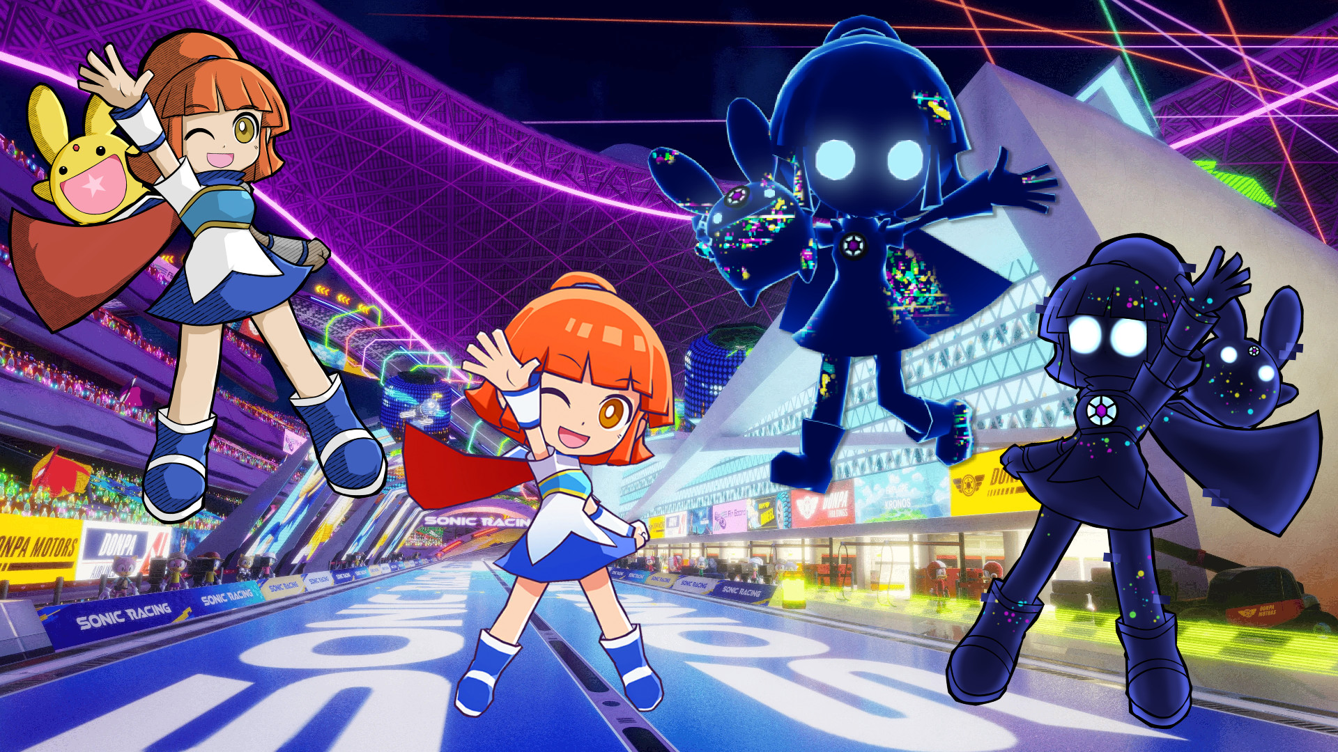 Arle and Carbuncle (Puyo Puyo) Mod for Sonic Racing: CrossWorlds | SR ...