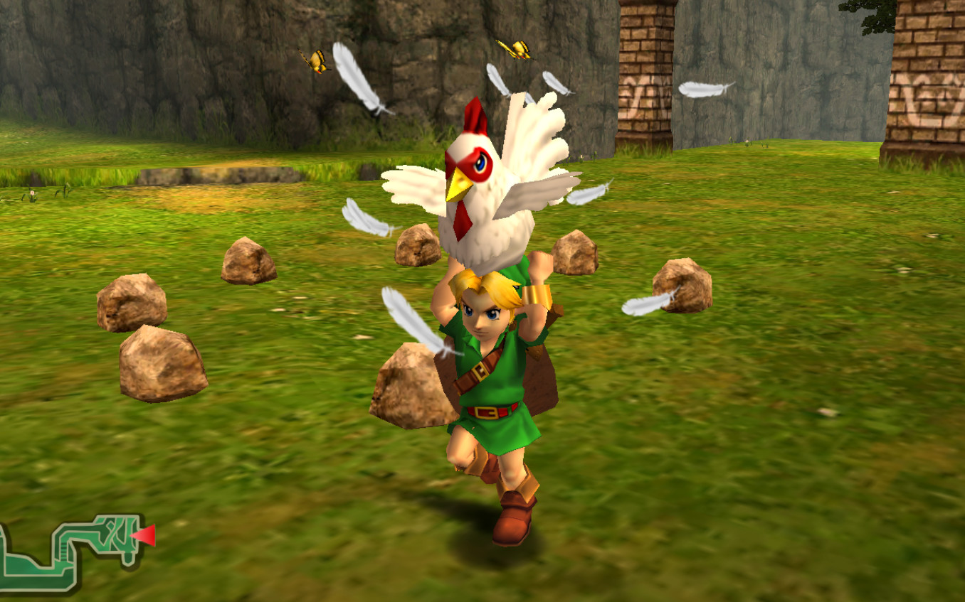 Angry Cuccos Mod for The Legend of Zelda: Ocarina of Time 3D | LOZ ...