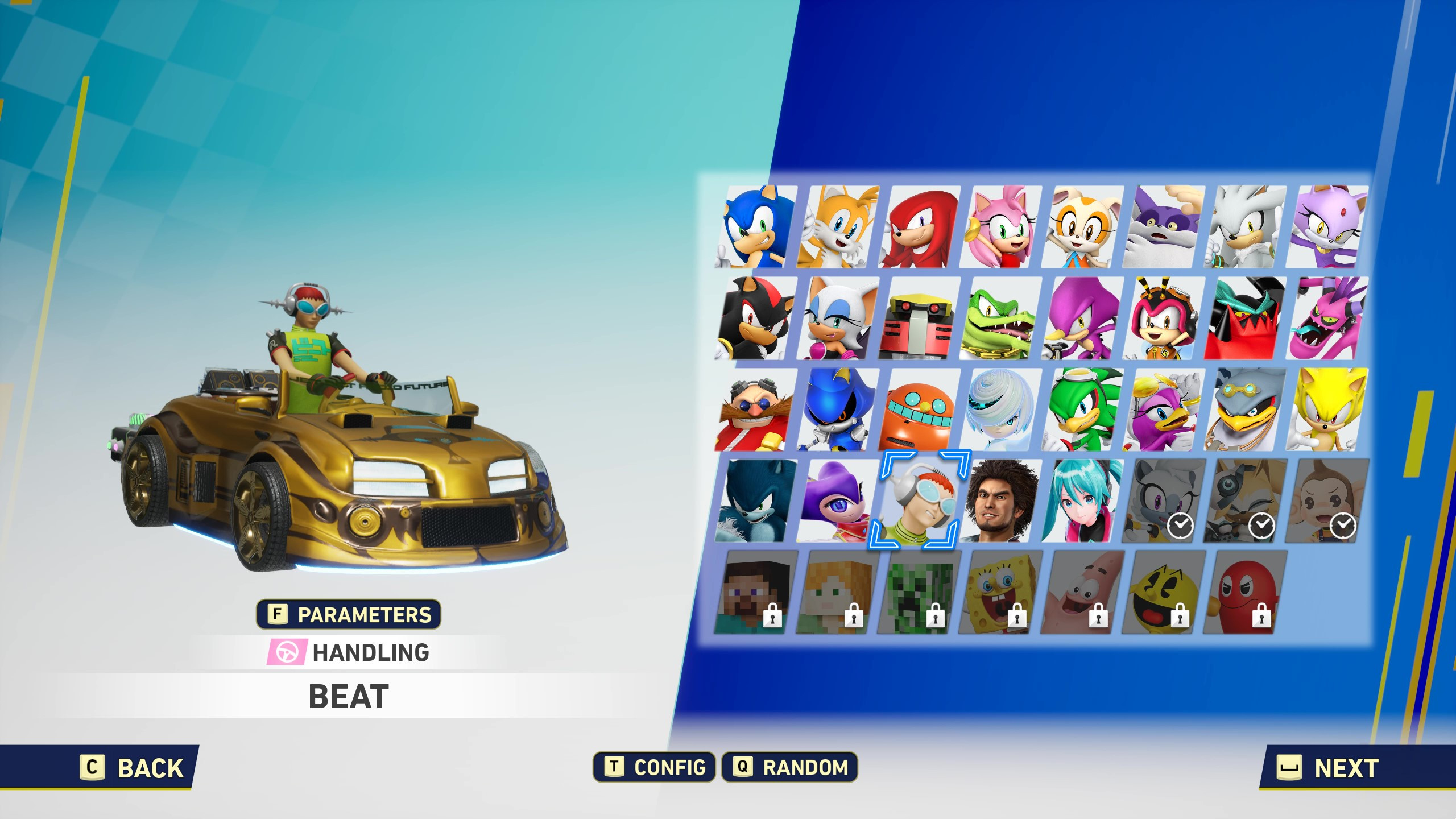 Custom De La GGs (SASASR) Mod for Sonic Racing: CrossWorlds | SR:CW Mods