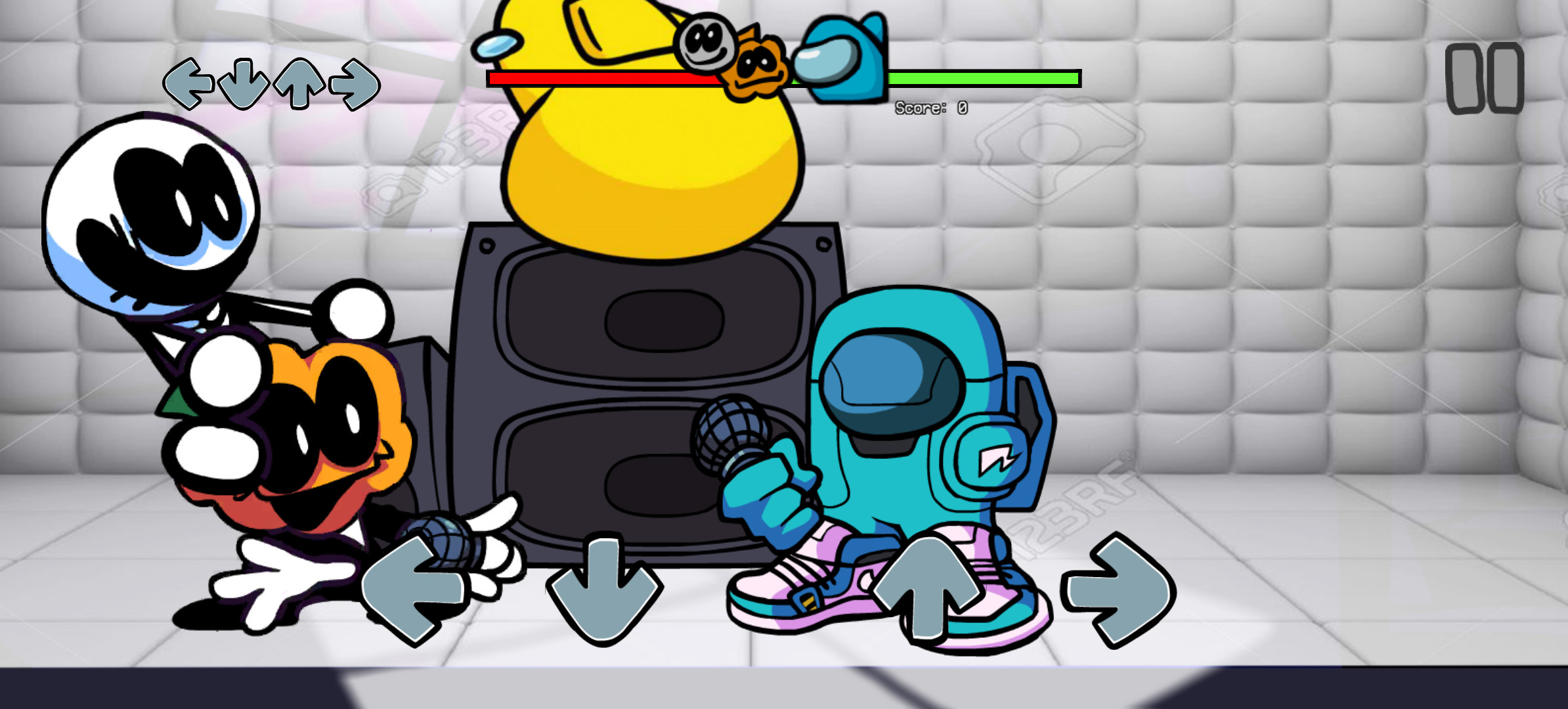 Sussy BF, GF and Dad Skins (V SLICE) Mod for Friday Night Funkin' | FNF ...