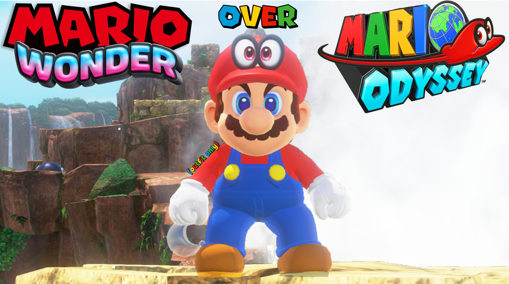 Wonder Mario Mod for Super Mario Odyssey | SMO Mods