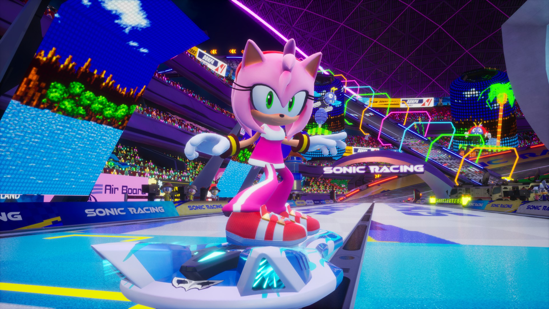 Dans Amy edit Mod for Sonic Racing: CrossWorlds | SR:CW Mods