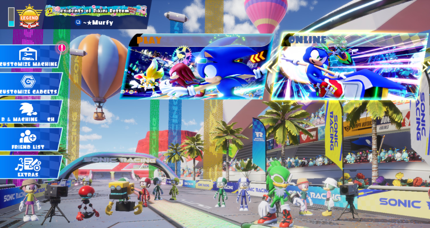 Splatoon Fonts (1 & 2/3) Mod for Sonic Racing: CrossWorlds | SR:CW Mods