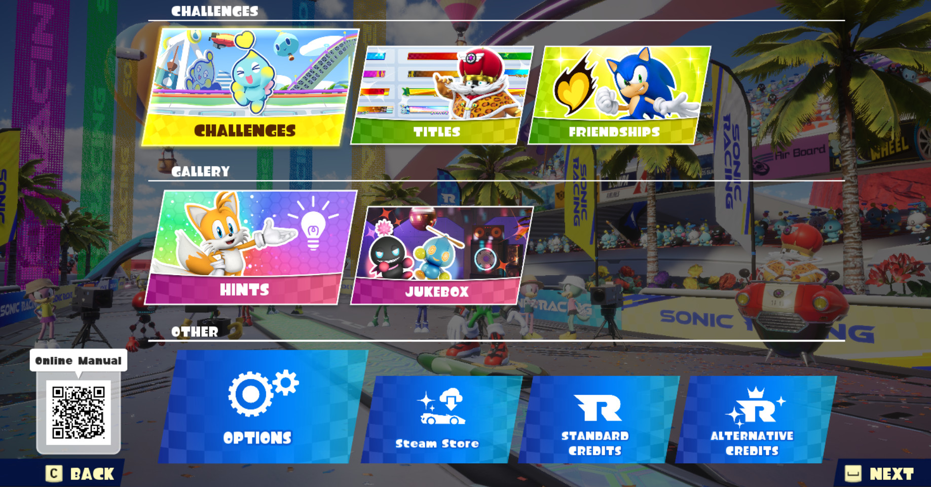Splatoon Fonts (1 & 2/3) Mod for Sonic Racing: CrossWorlds | SR:CW Mods