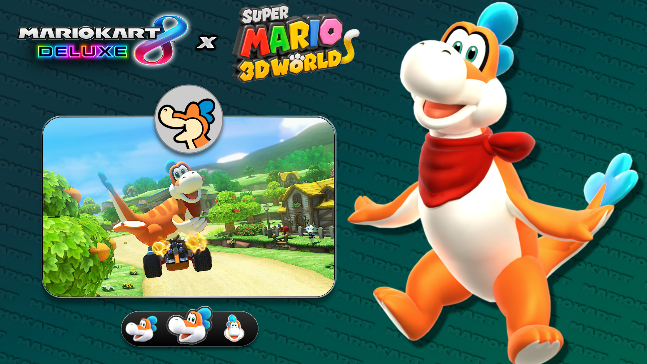 Plessie Mod for Mario Kart 8 Deluxe | MK8D Mods
