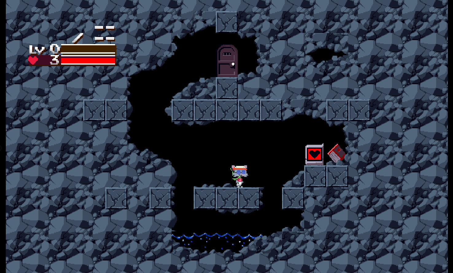 Calvin (Murphy & Mitzi) over Quote ! Mod for Cave Story+ | CS+ Mods