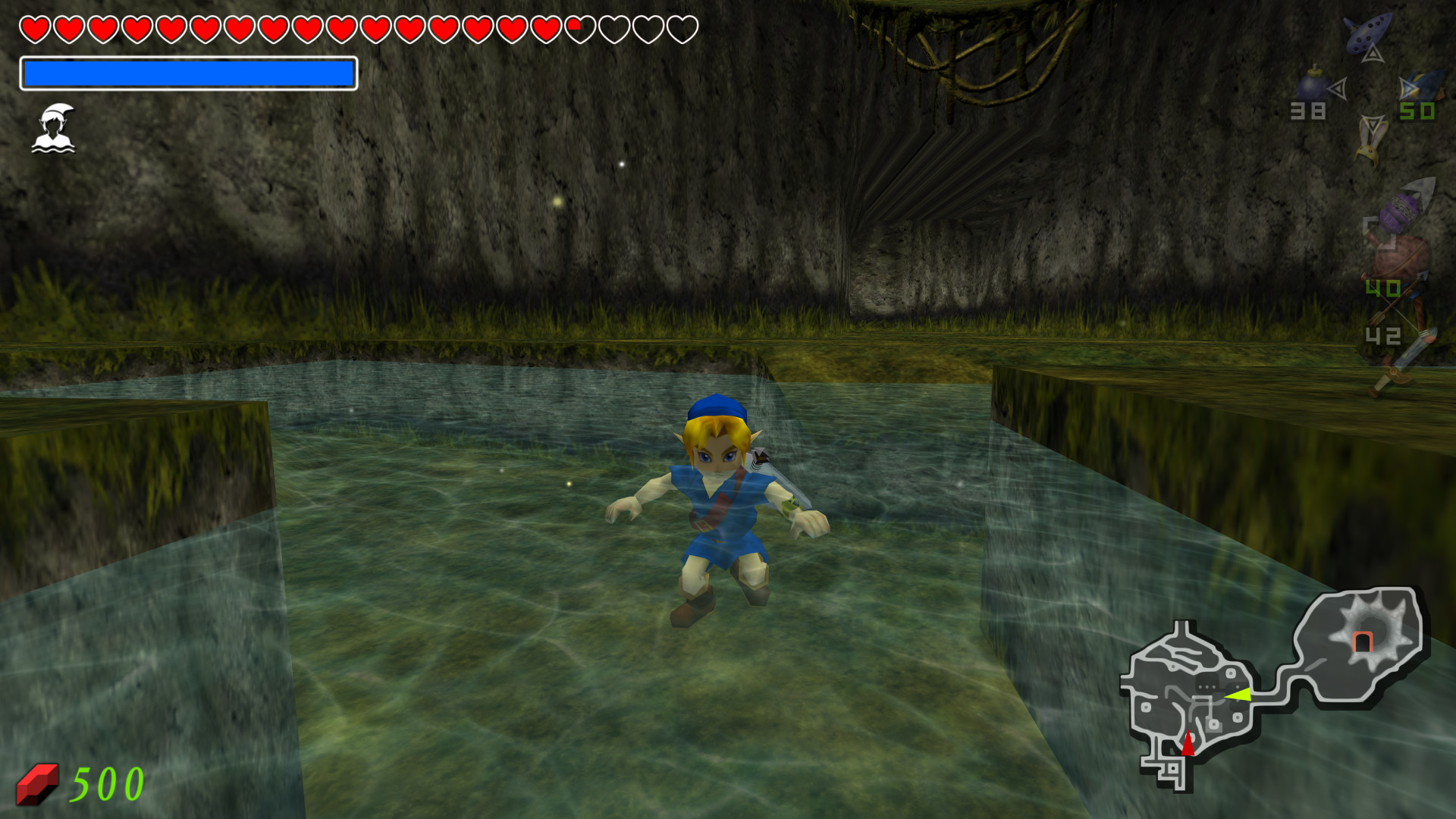 Action Icons Mod for Ship of Harkinian (Ocarina of Time PC Port) | SoH Mods