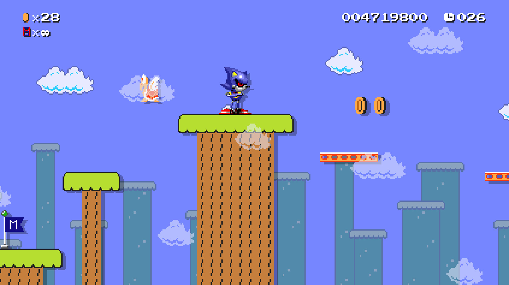 Metal Sonic (Sonic CD) Mod for Super Mario Bros. Remastered [Unofficial ...