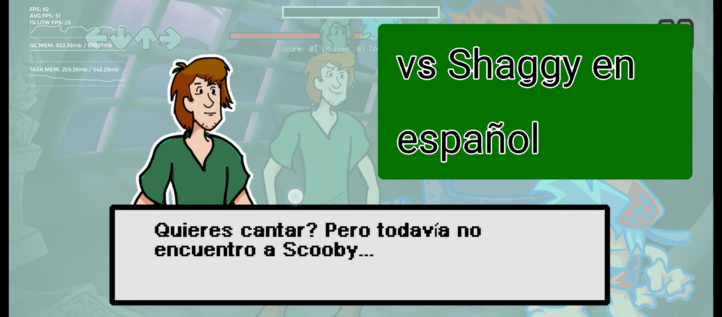 El Papu Shaggy vs un random de pelo azul Mod for Friday Night Funkin ...
