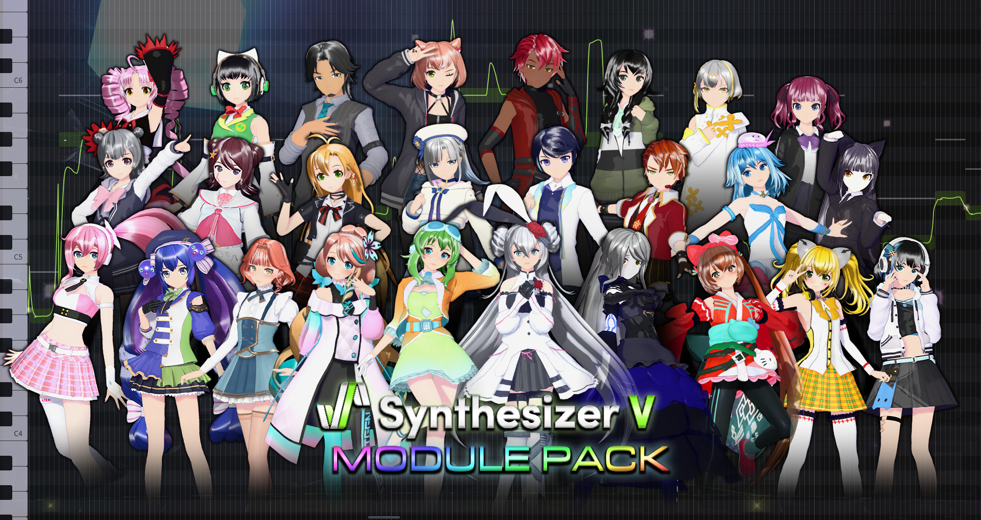 SynthV Module Pack Mod for Hatsune Miku: Project DIVA Mega Mix+ ...