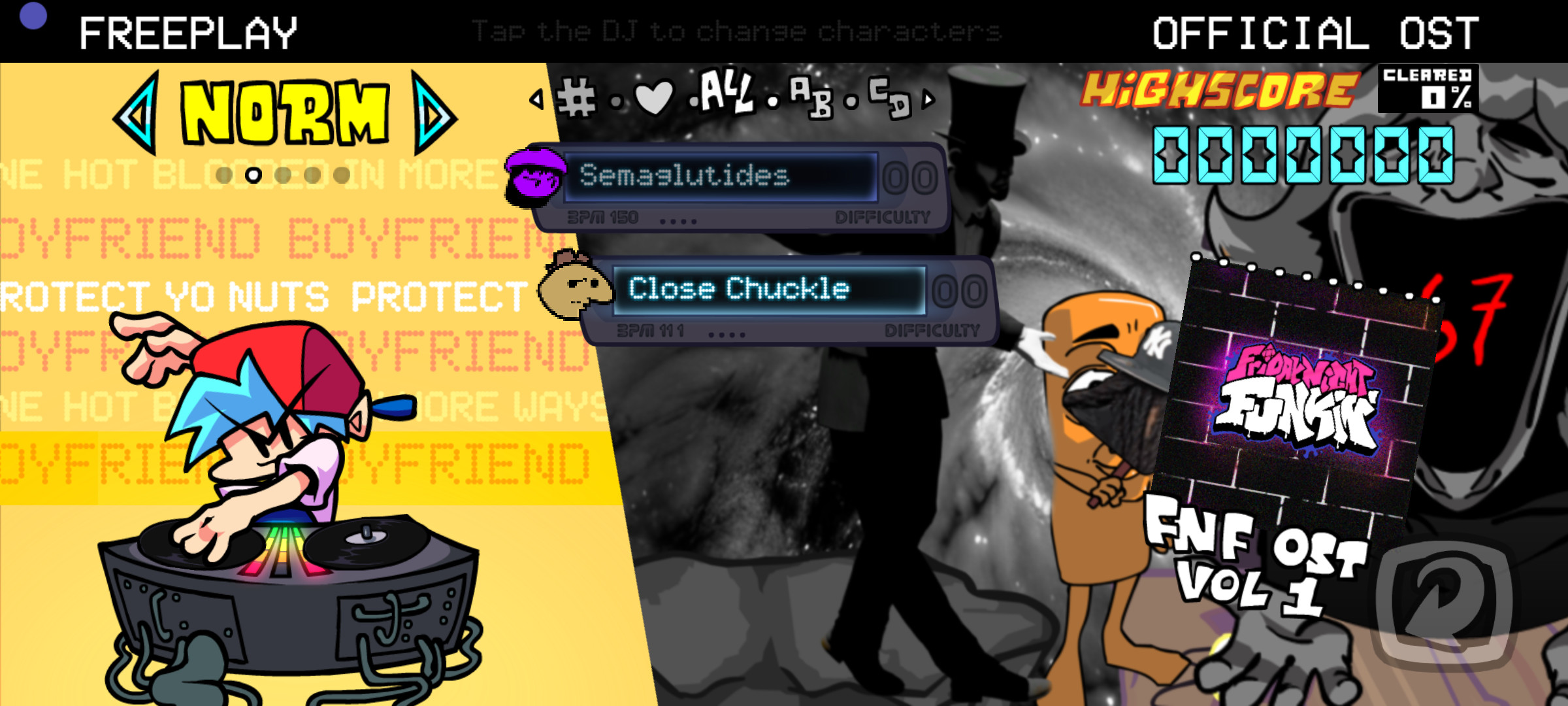 Close chuckle v slice port Mod for Friday Night Funkin' | FNF Mods