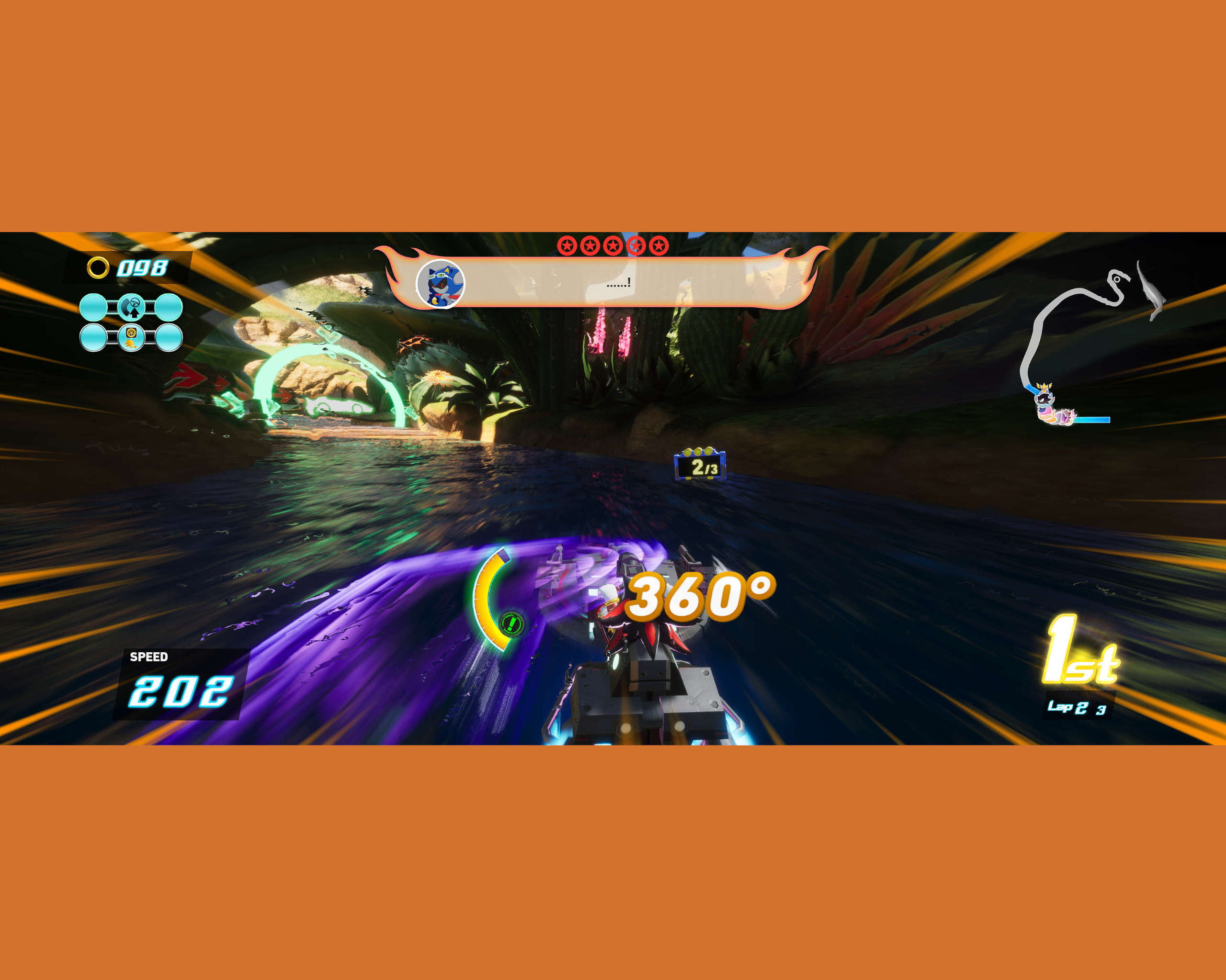 Zero Gravity HUD Layout Mod for Sonic Racing: CrossWorlds | SR:CW Mods